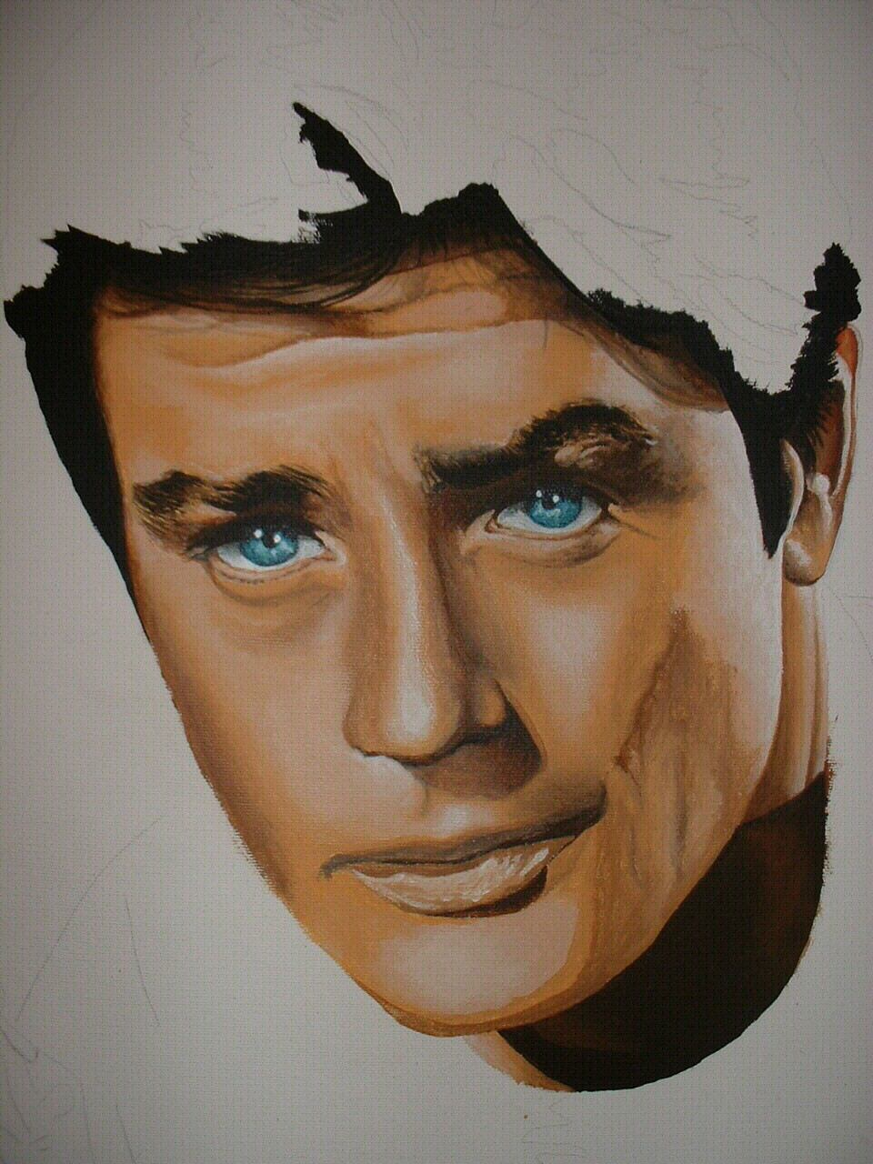 ArtStation - Alain Delon