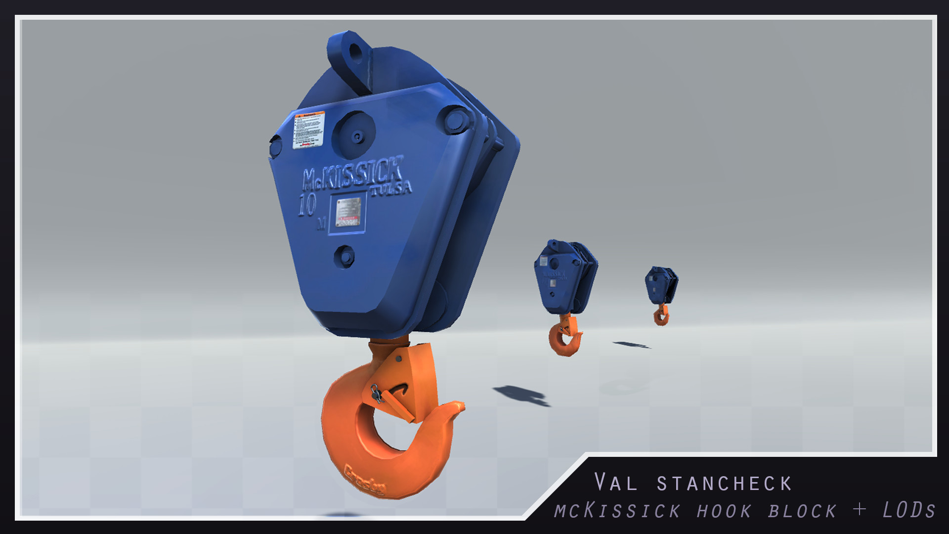 Val Stancheck - McKissick Hookblock