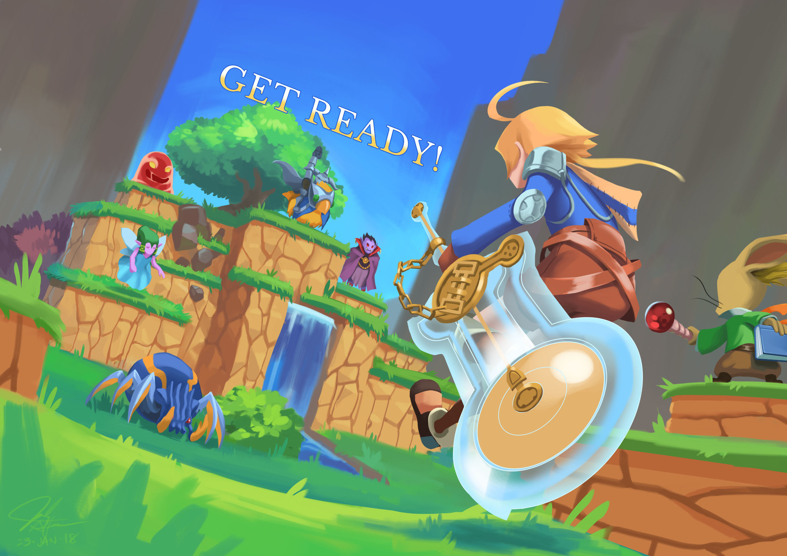 Joshua Alberto - Final Fantasy Tactics Advance Fan Art