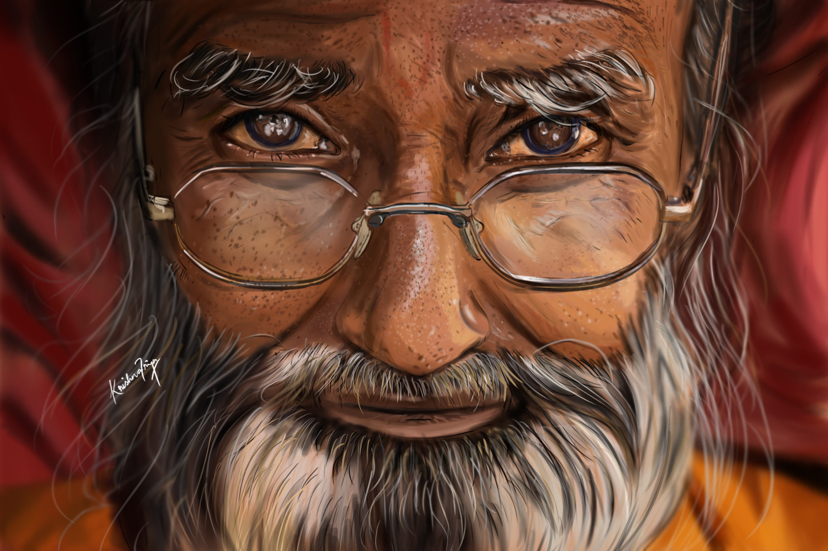 ArtStation - Digital Art- The old man