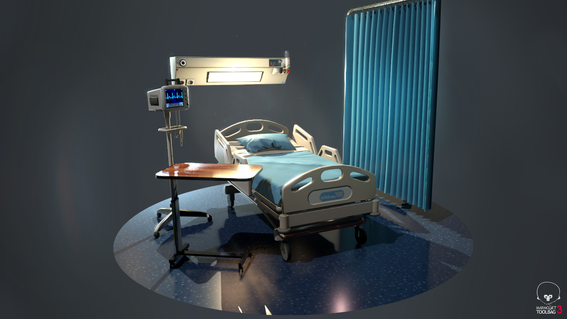 Valentin PICARD - Hospital Room - Props