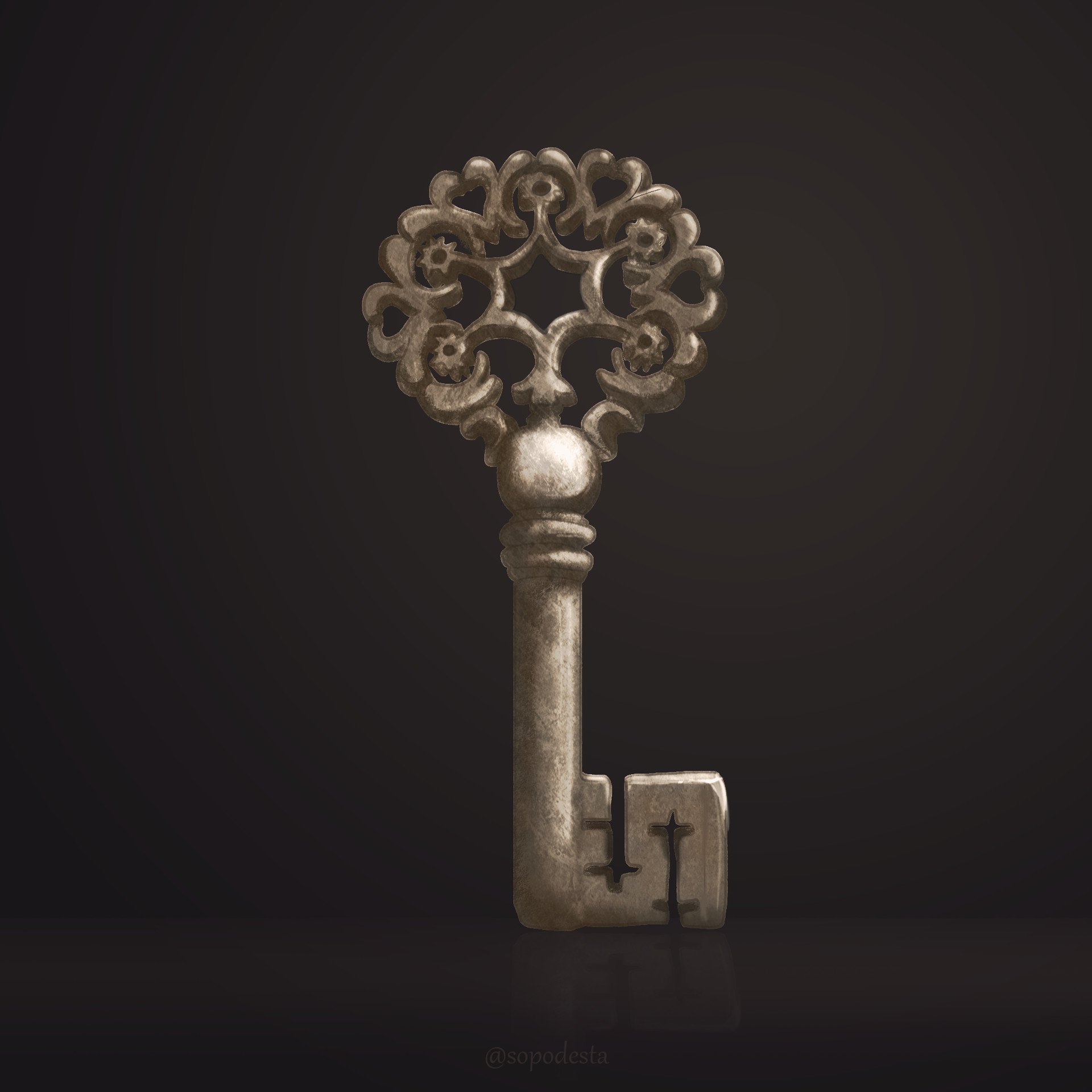 ArtStation - Medieval Key