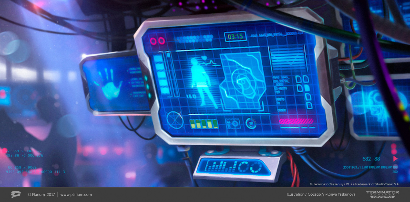 ArtStation - TERMINATOR GENISYS: FUTURE WAR / bank illustration