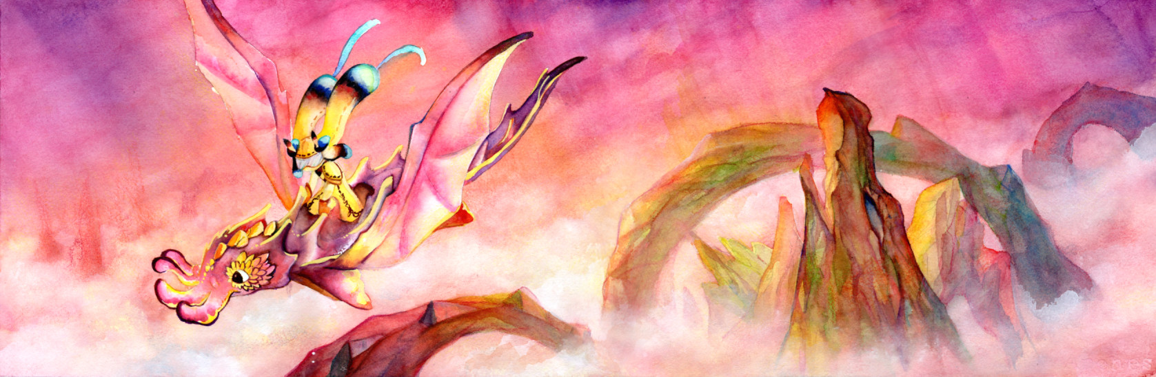 ArtStation - Cuttlefish dragon rider