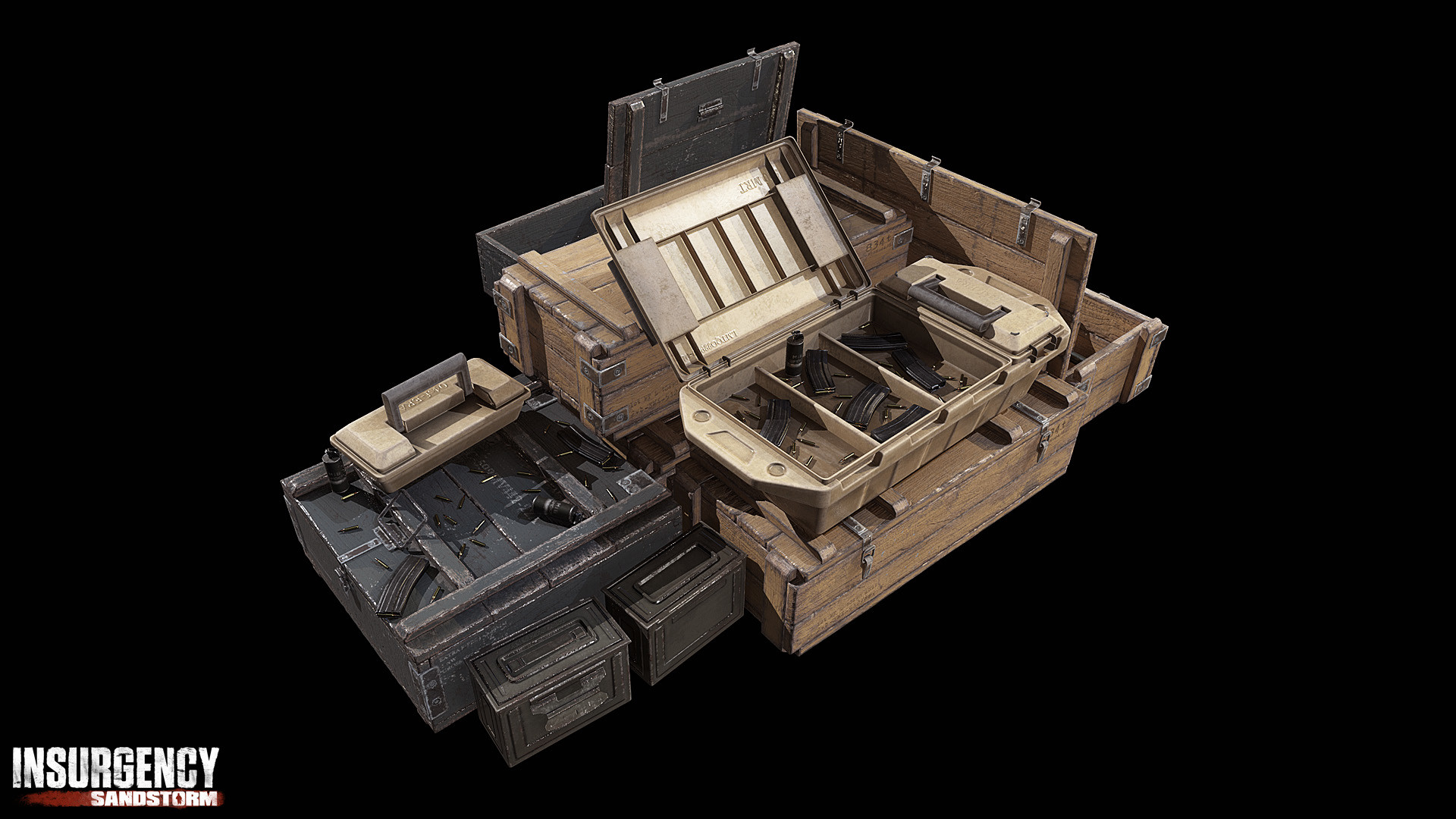 ArtStation - Security Weapons Cache