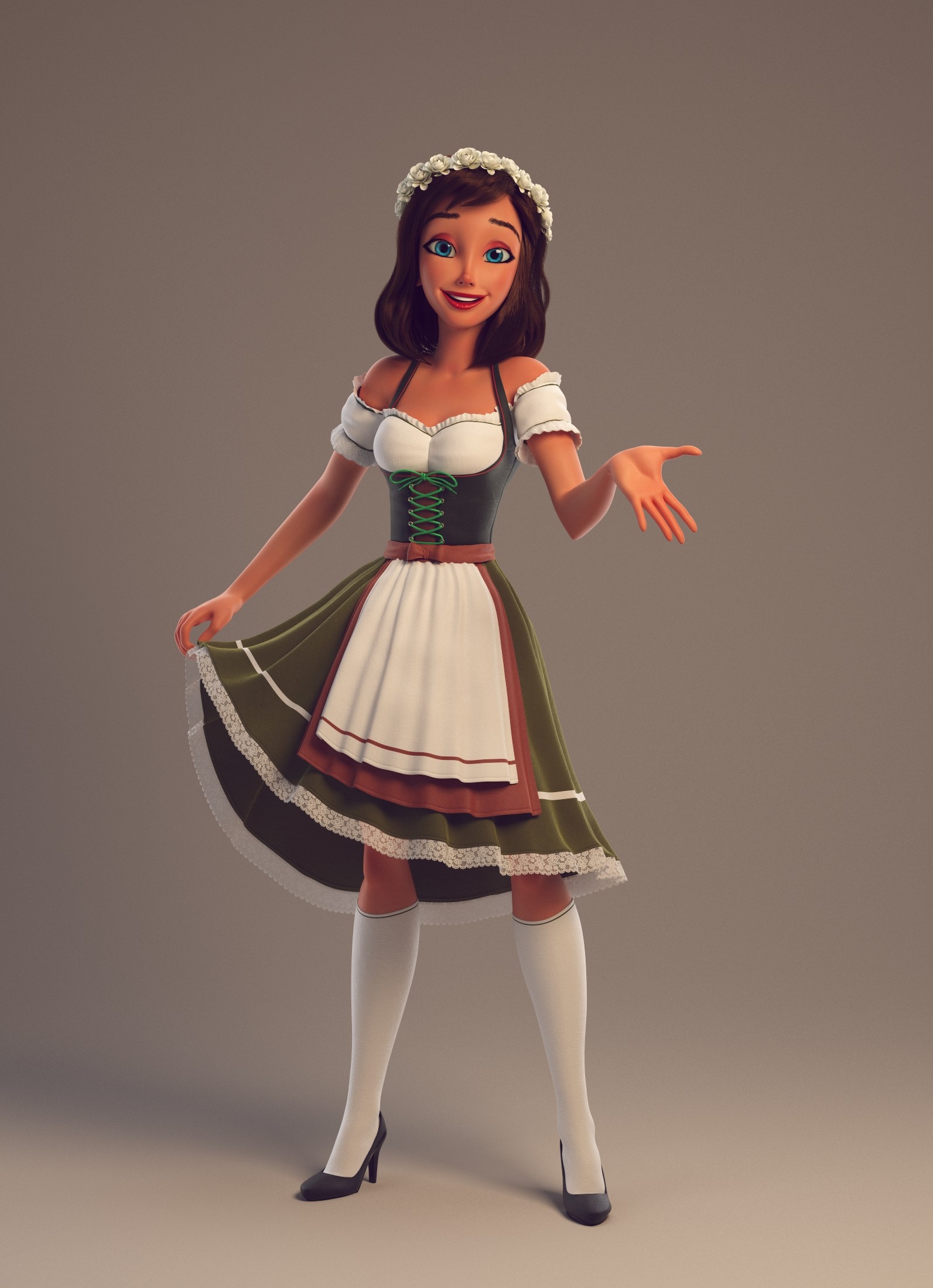 ArtStation - Catarina 3d Character