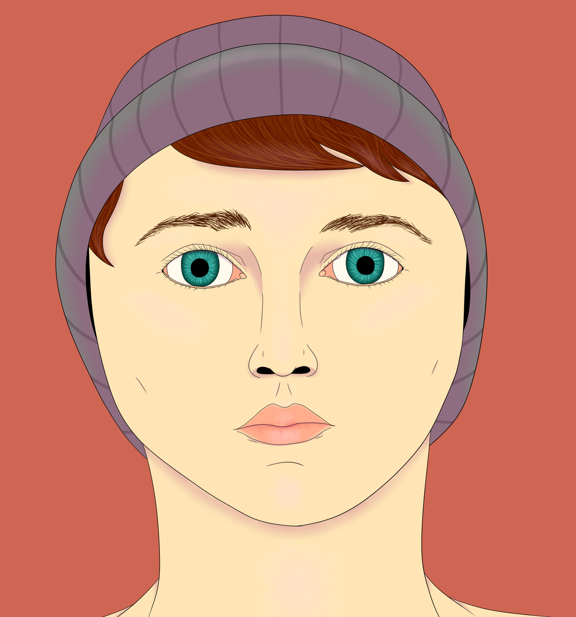 ArtStation - Digital Self Portrait