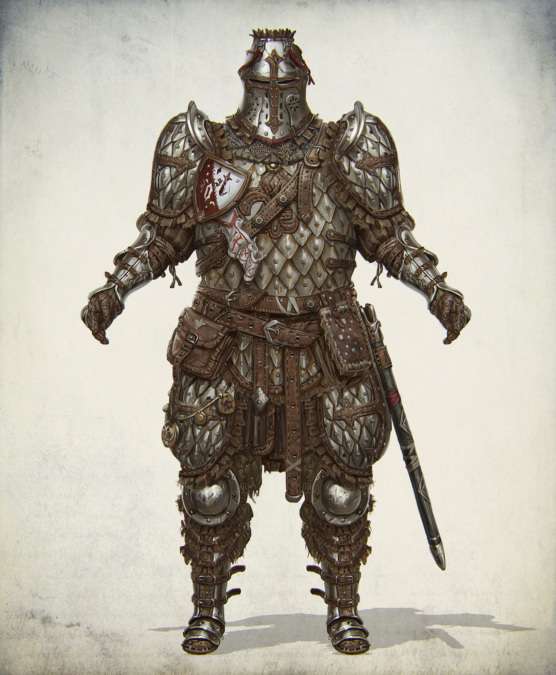 ArtStation - Lamellar heavy knight
