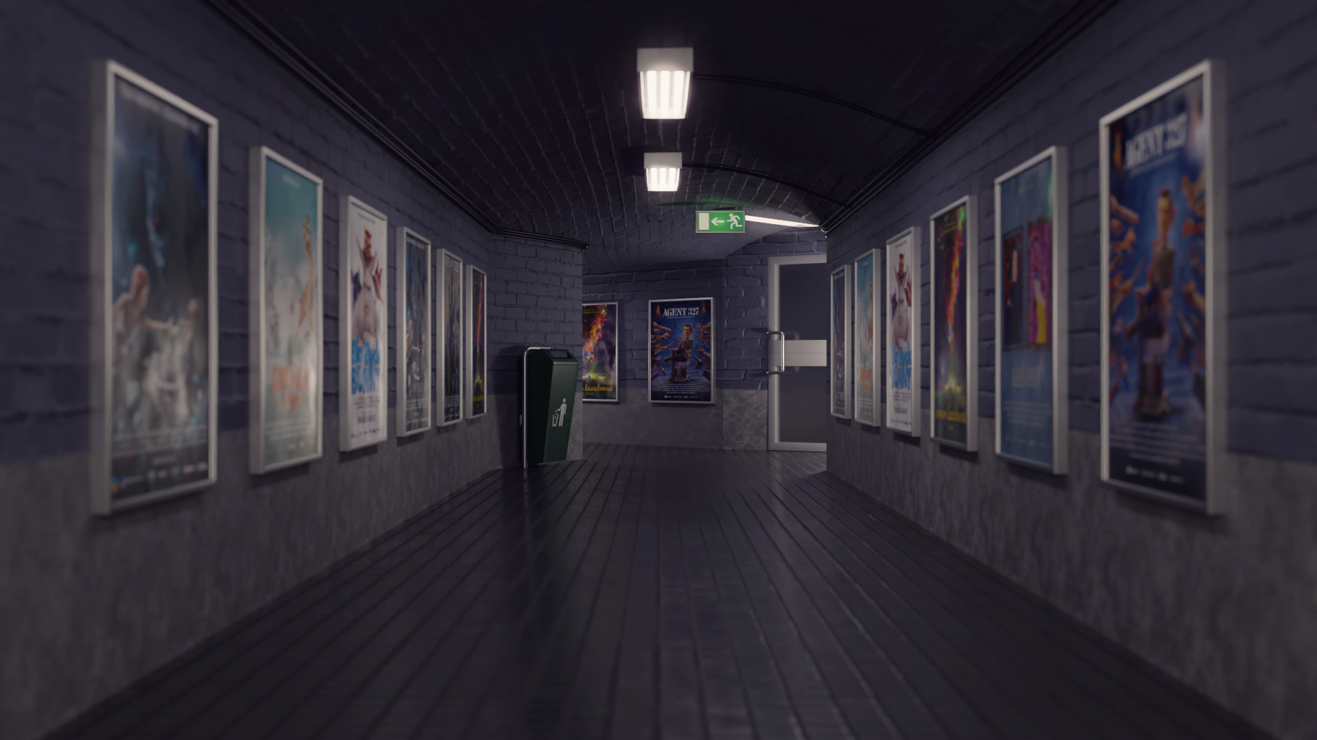 ArtStation - Old corridor