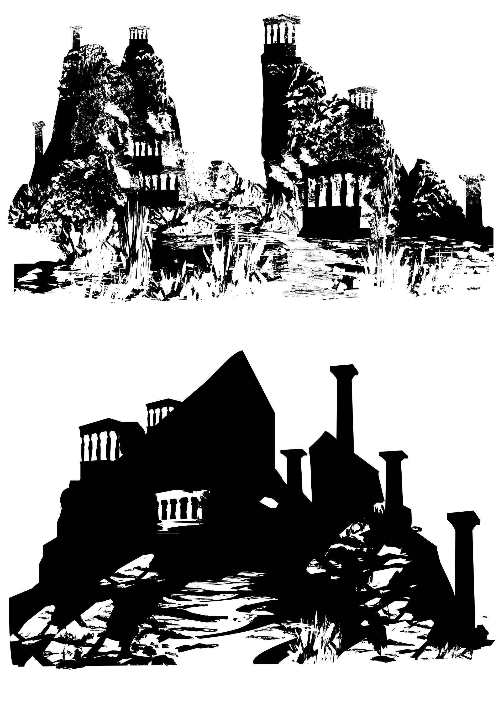 ArtStation - Environment Silhouettes