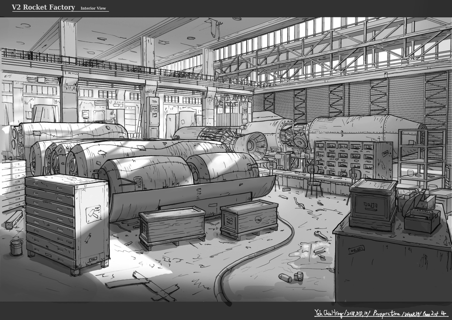 ArtStation - V2 Rocket Factory