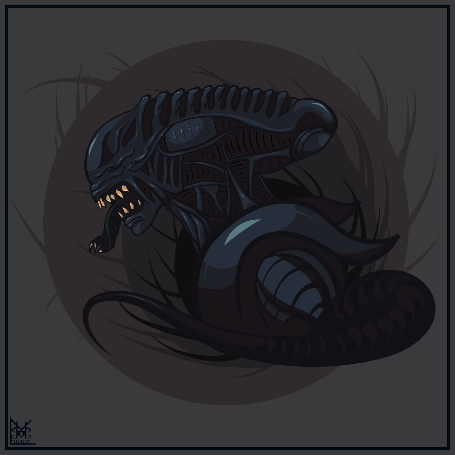 ArtStation - Xenomorph fan-art