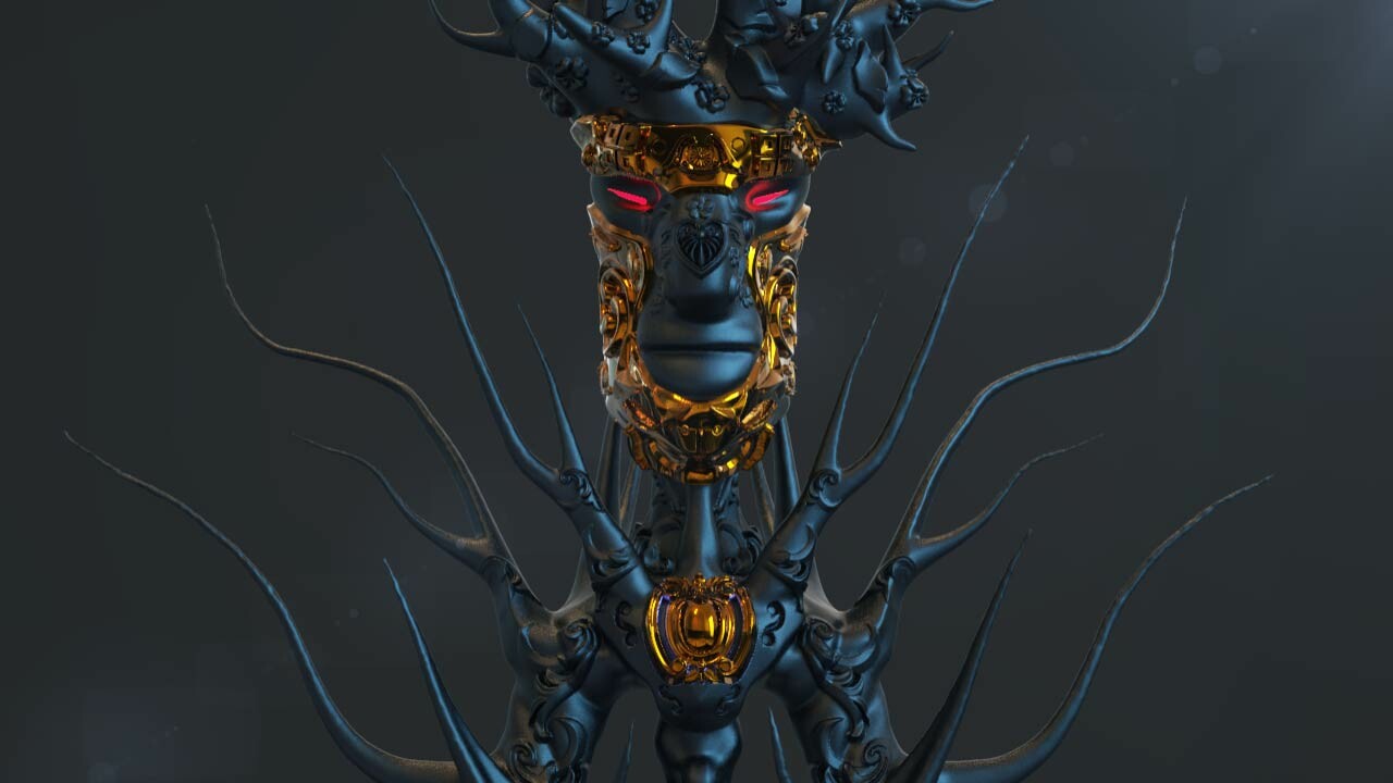 ArtStation - Cyberpunk Monster