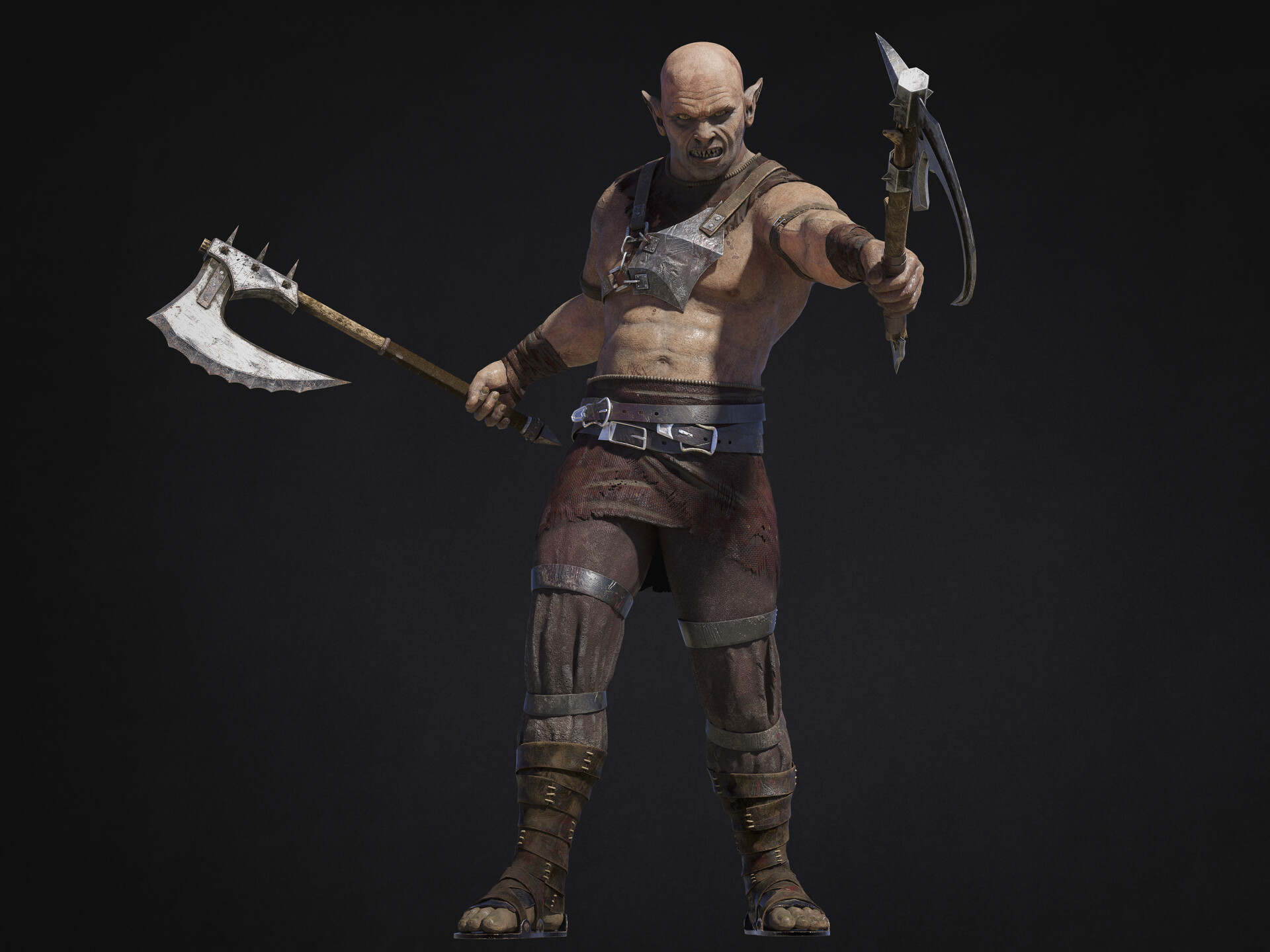 ArtStation - Strong Orc