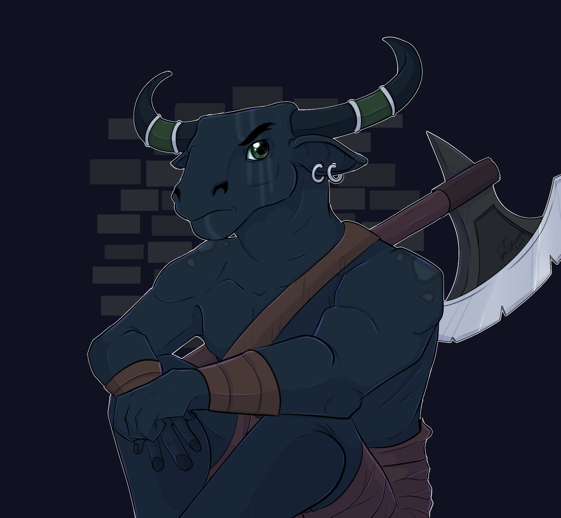 ArtStation - minotaur