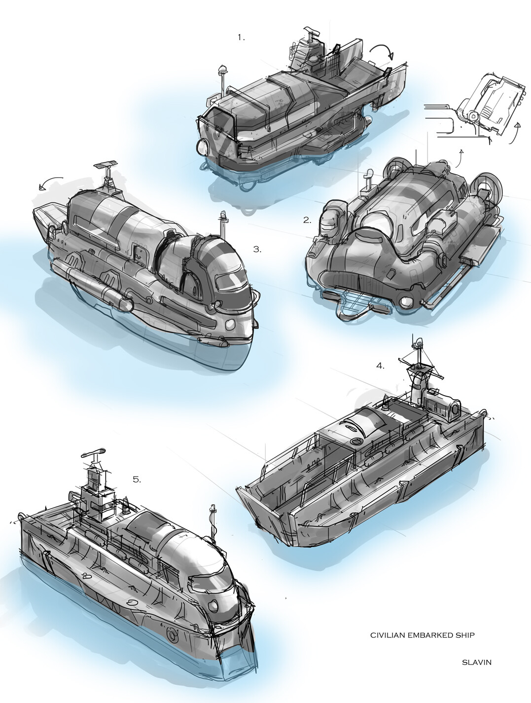 Jason Slavin - Civilian Embark Ship