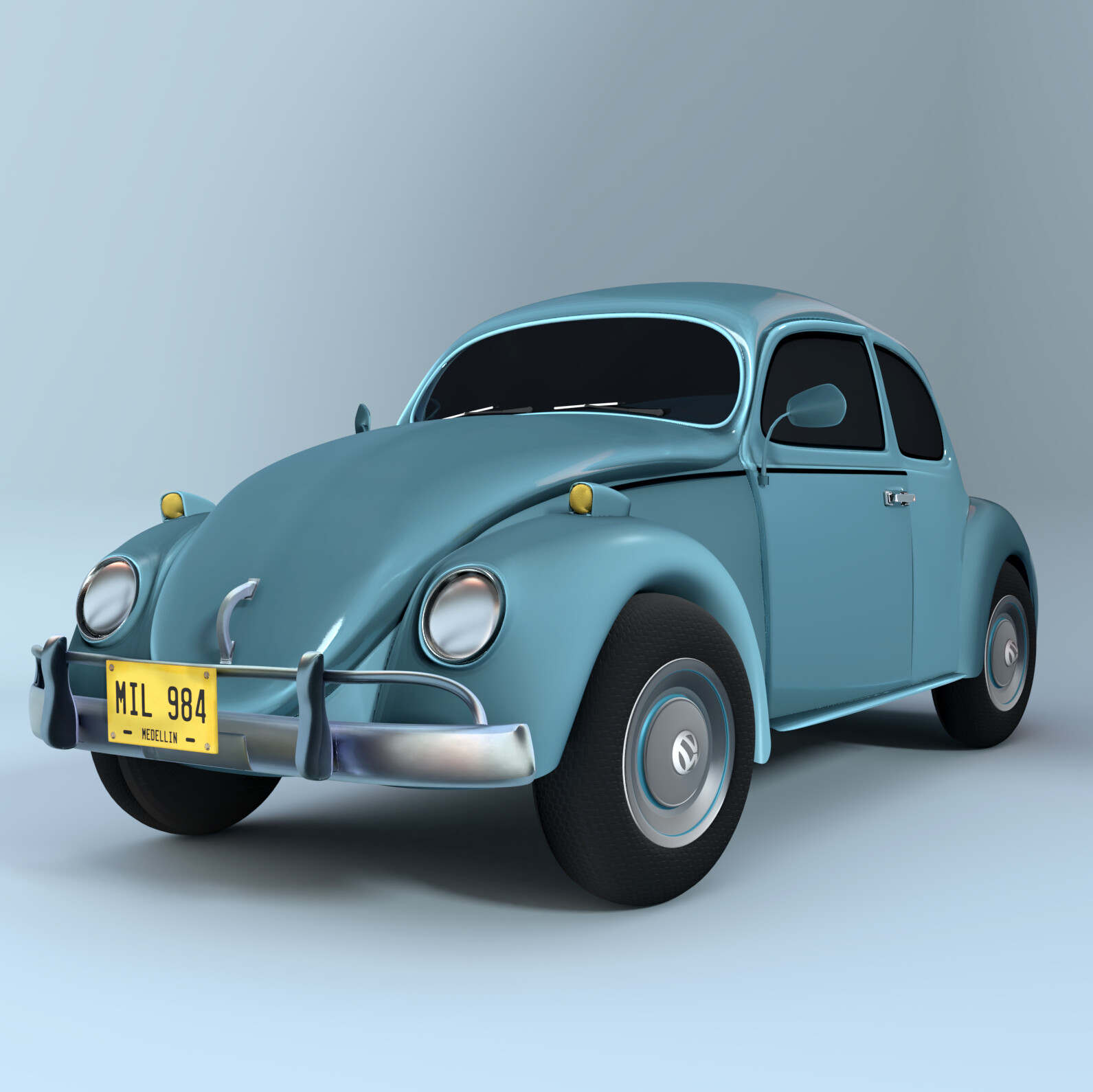 ArtStation - Volkswagen Beetle