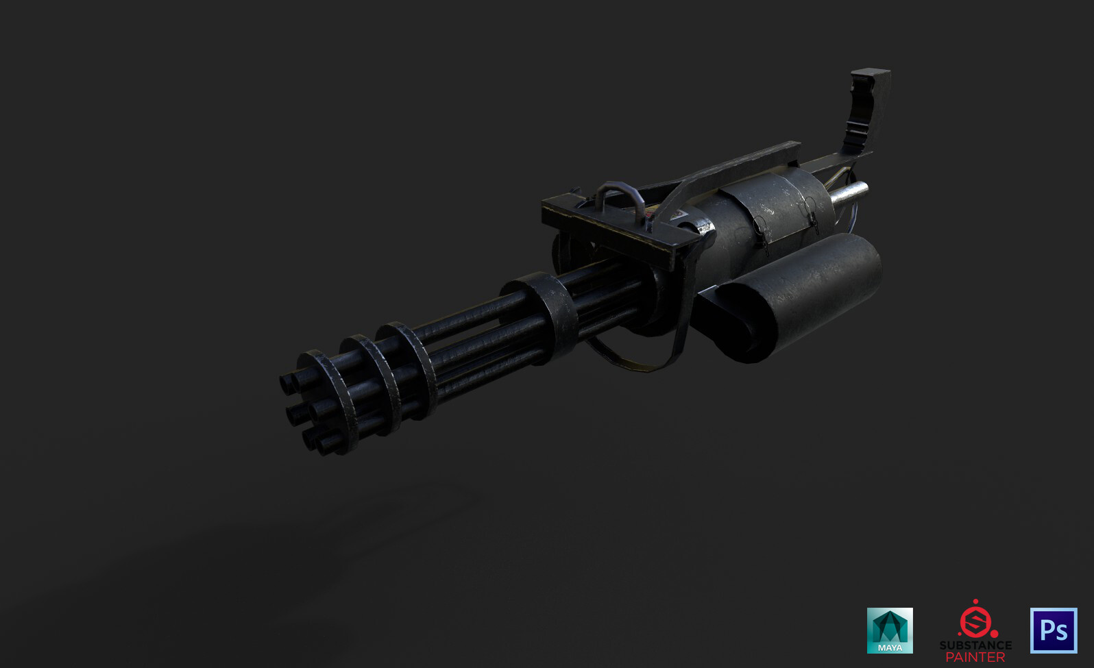 ArtStation - Machine Gun