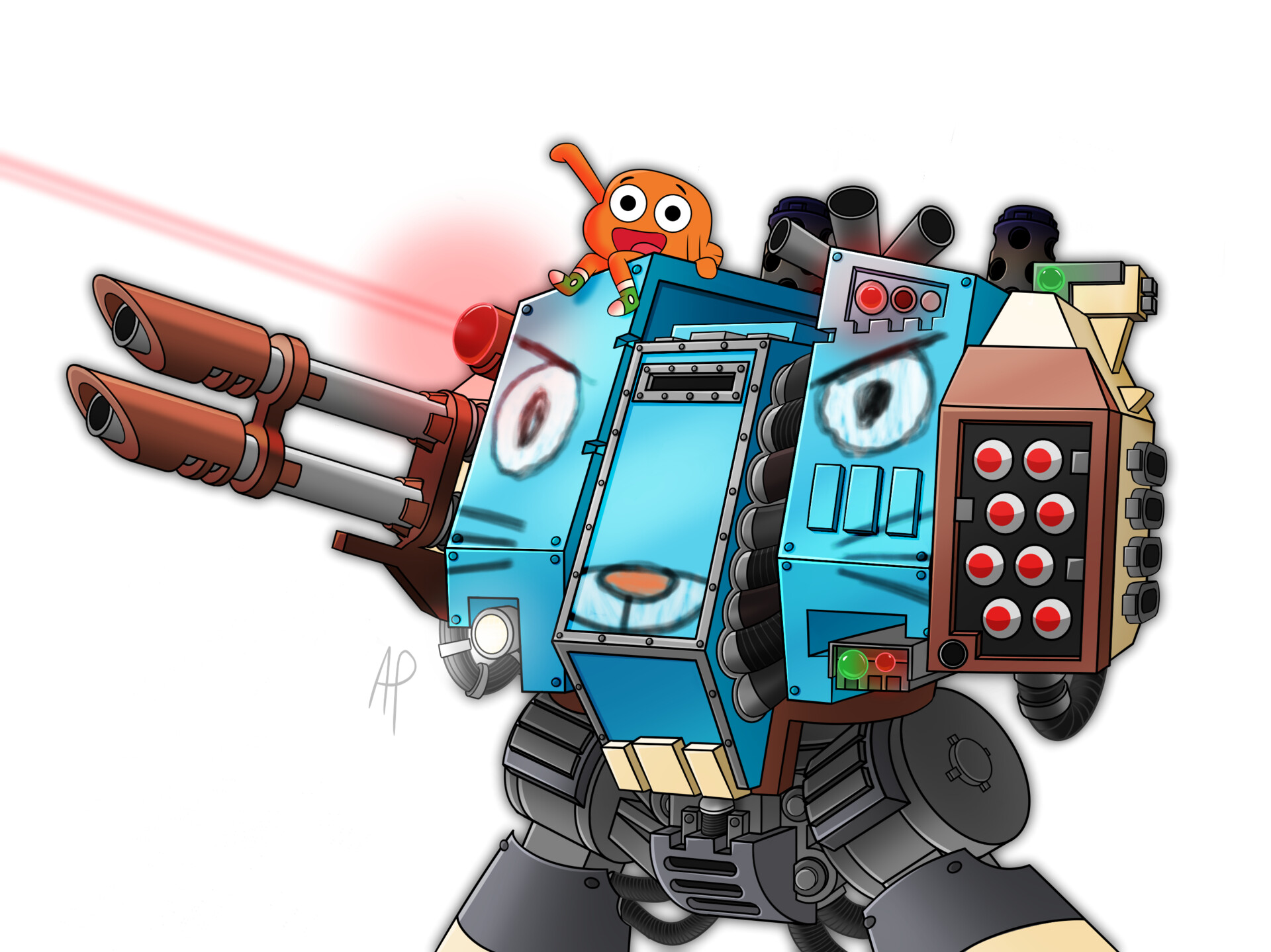 ArtStation - Dreadnought Darwin