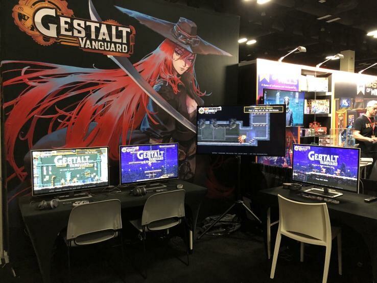 Christopher Pariano - Gestalt Vanguard - PAX banner promo art