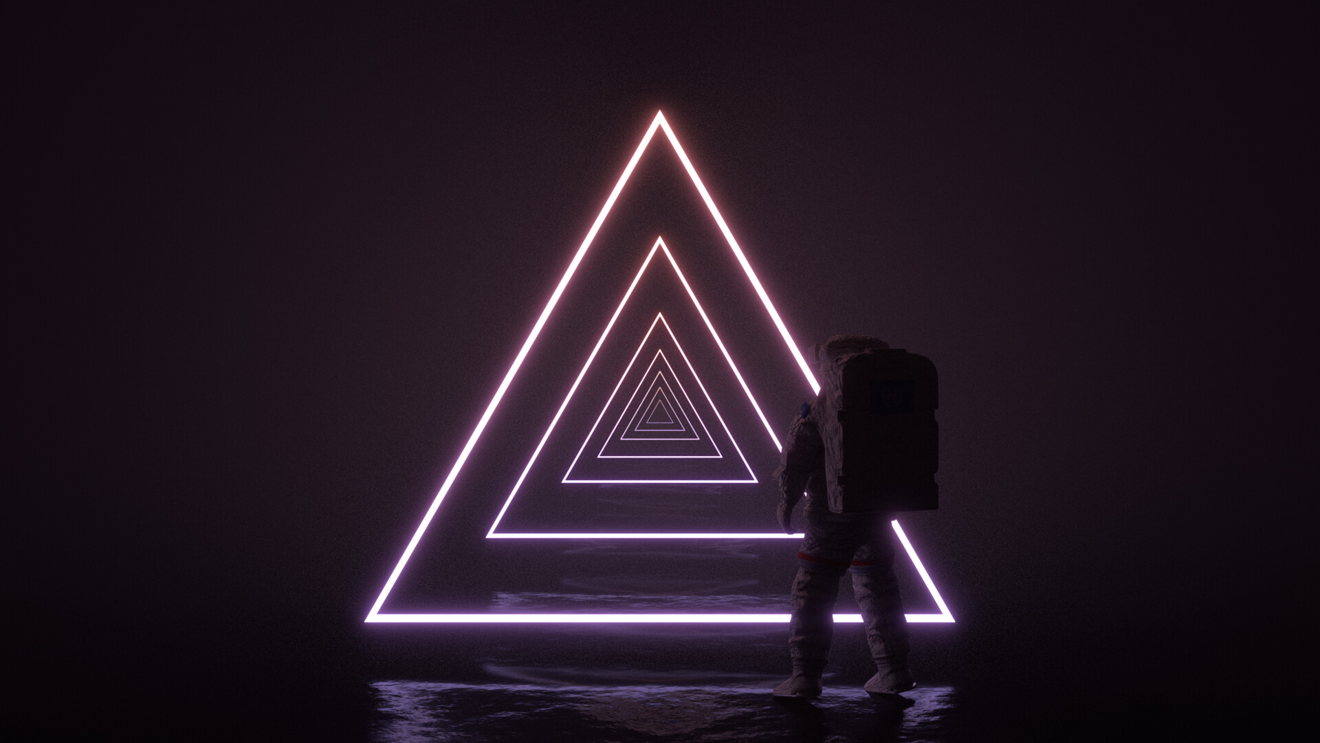 ArtStation - Neon Portal