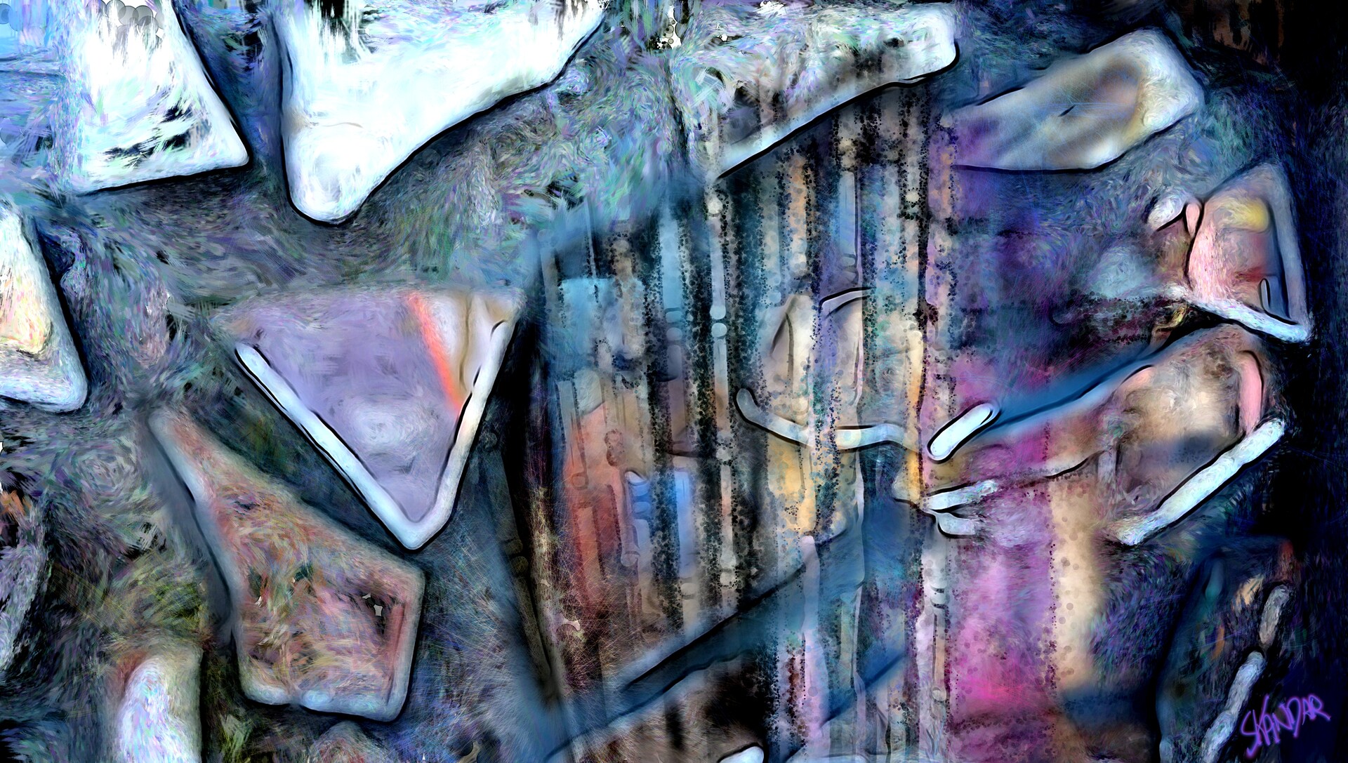 ArtStation - Holiday Abstraction