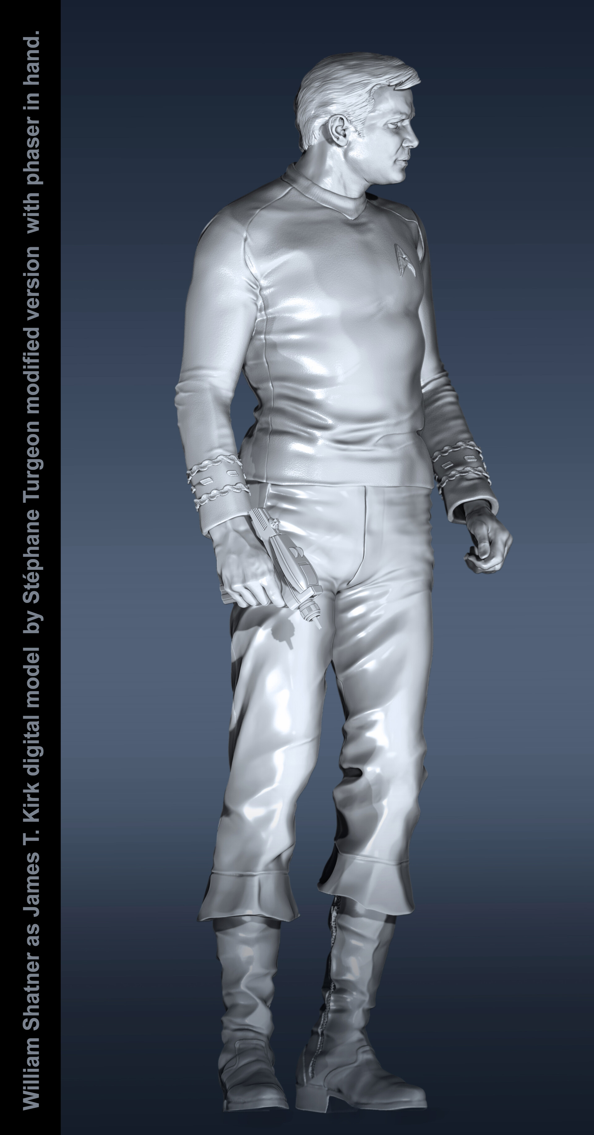 Stephane Turgeon - William Shatner as James T. Kirk statuette