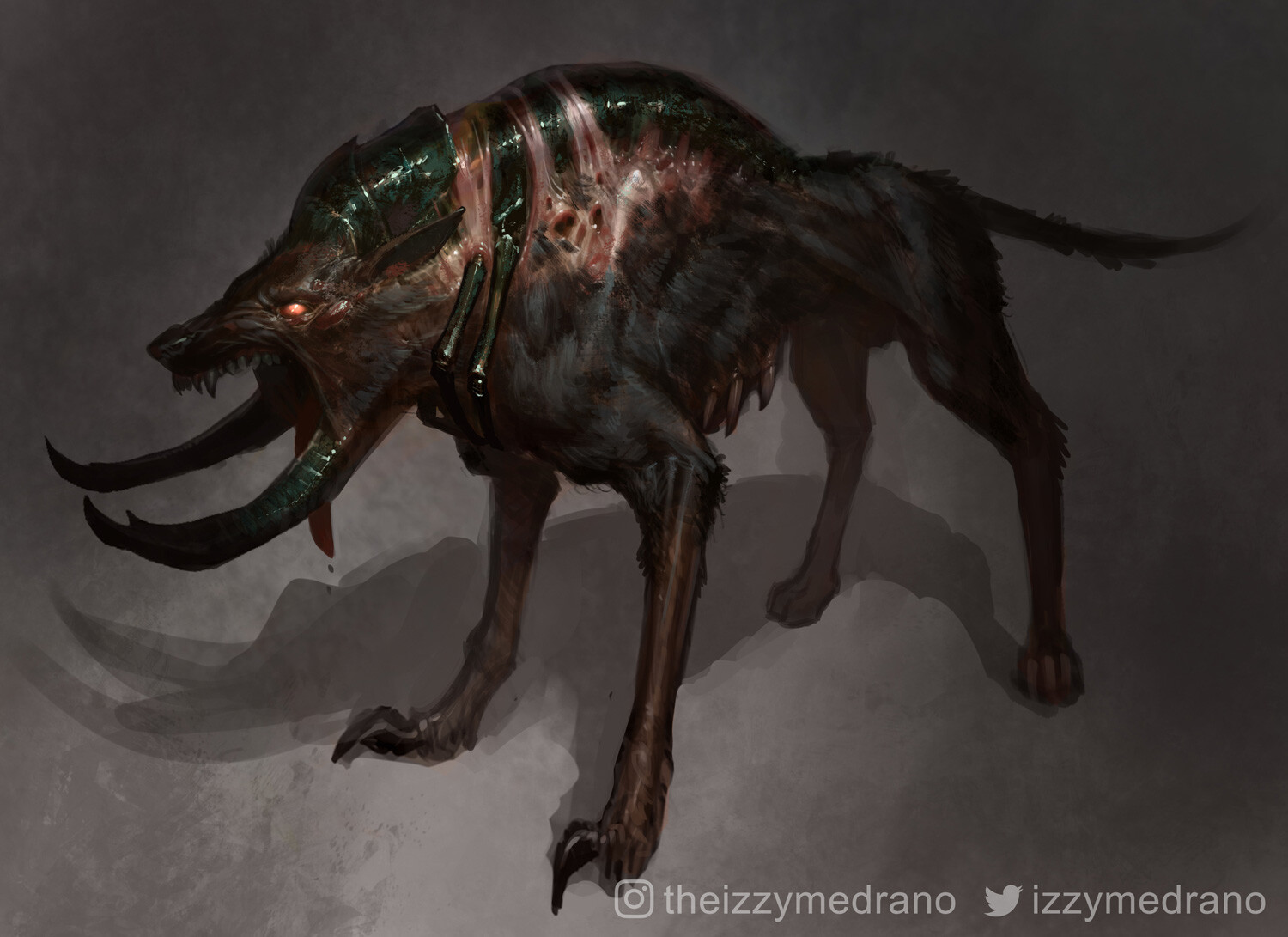 ArtStation - Megaera Infections for Hecatonchires Creattures GoW:A