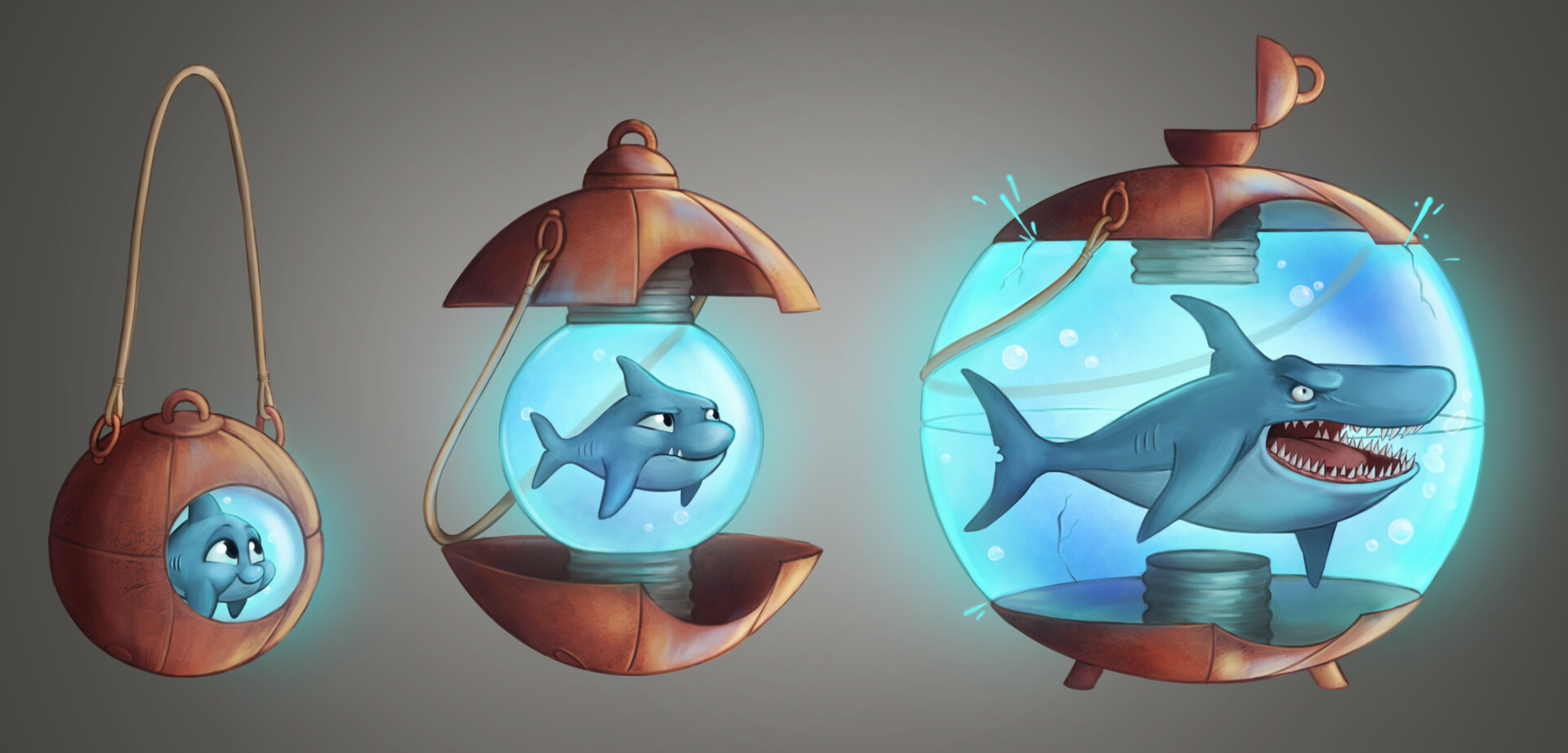 ArtStation - Bubble Shark