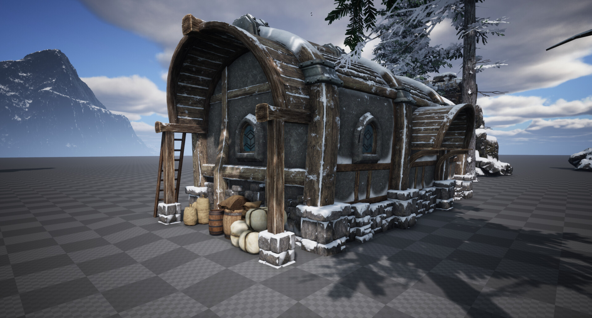 ArtStation - House for dwarf