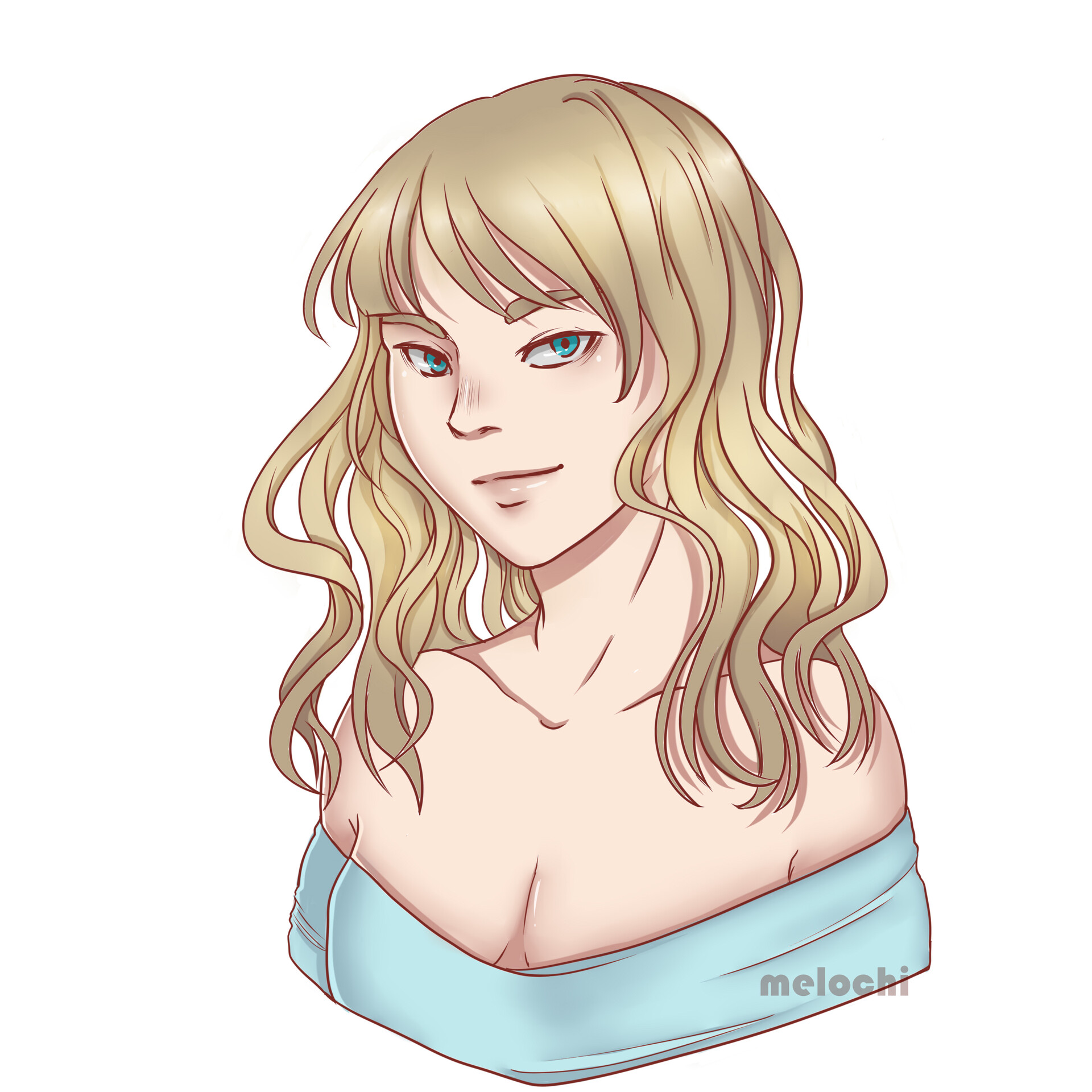 ArtStation - Bust Commission sample