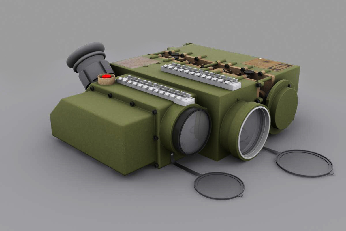 ArtStation - GLTD2 - Ground Laser Target System
