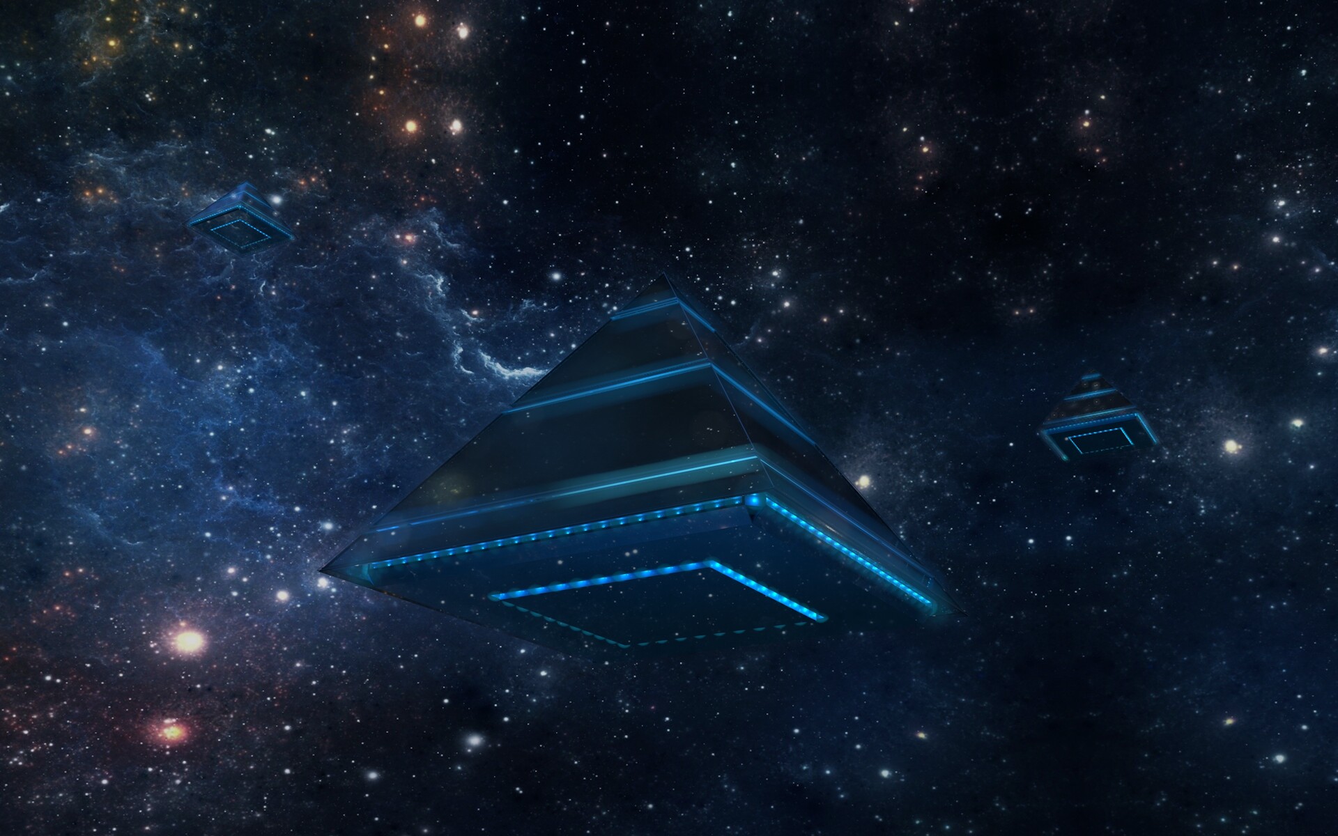 ArtStation - Pyramid Ships