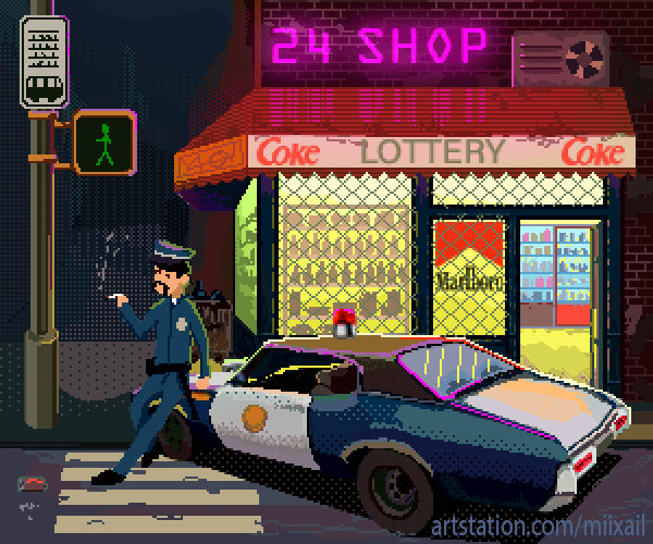 ArtStation - pixel art