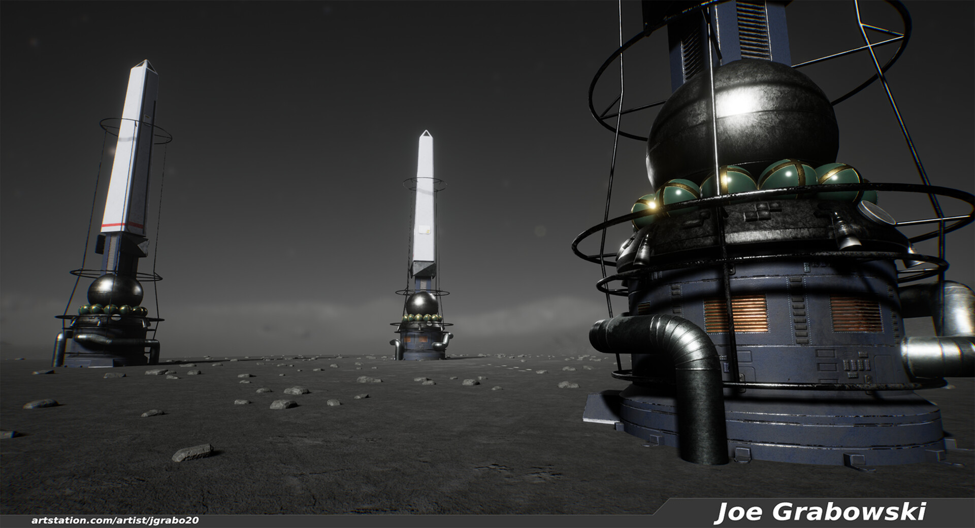 Joe Grabowski - Space Pylons