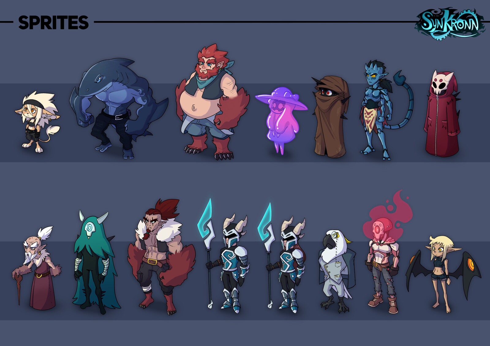 Thybaut (Junk’Red) Mascarillus-Rémy - Synkronn : Sprites