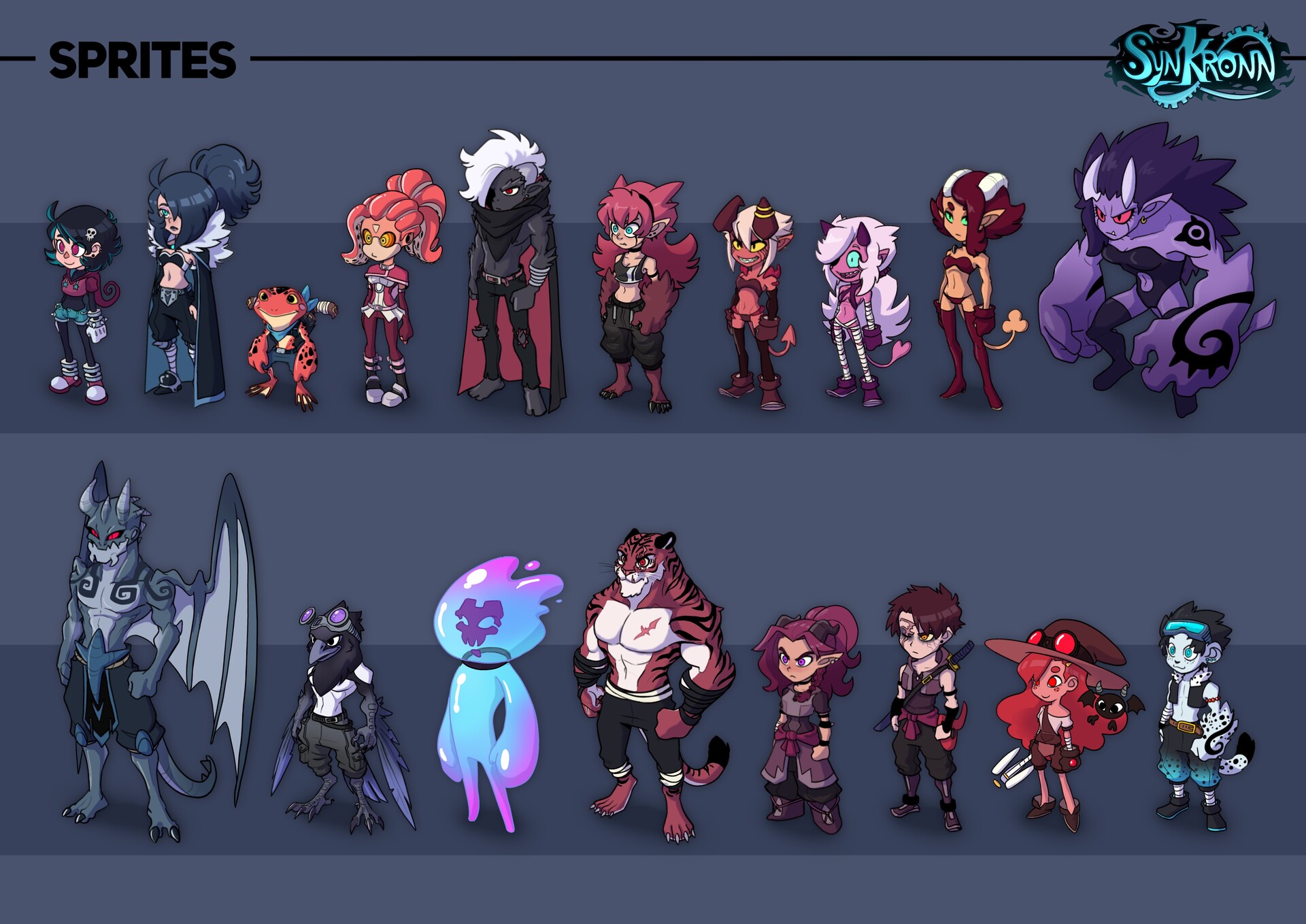 ArtStation - Synkronn : Sprites