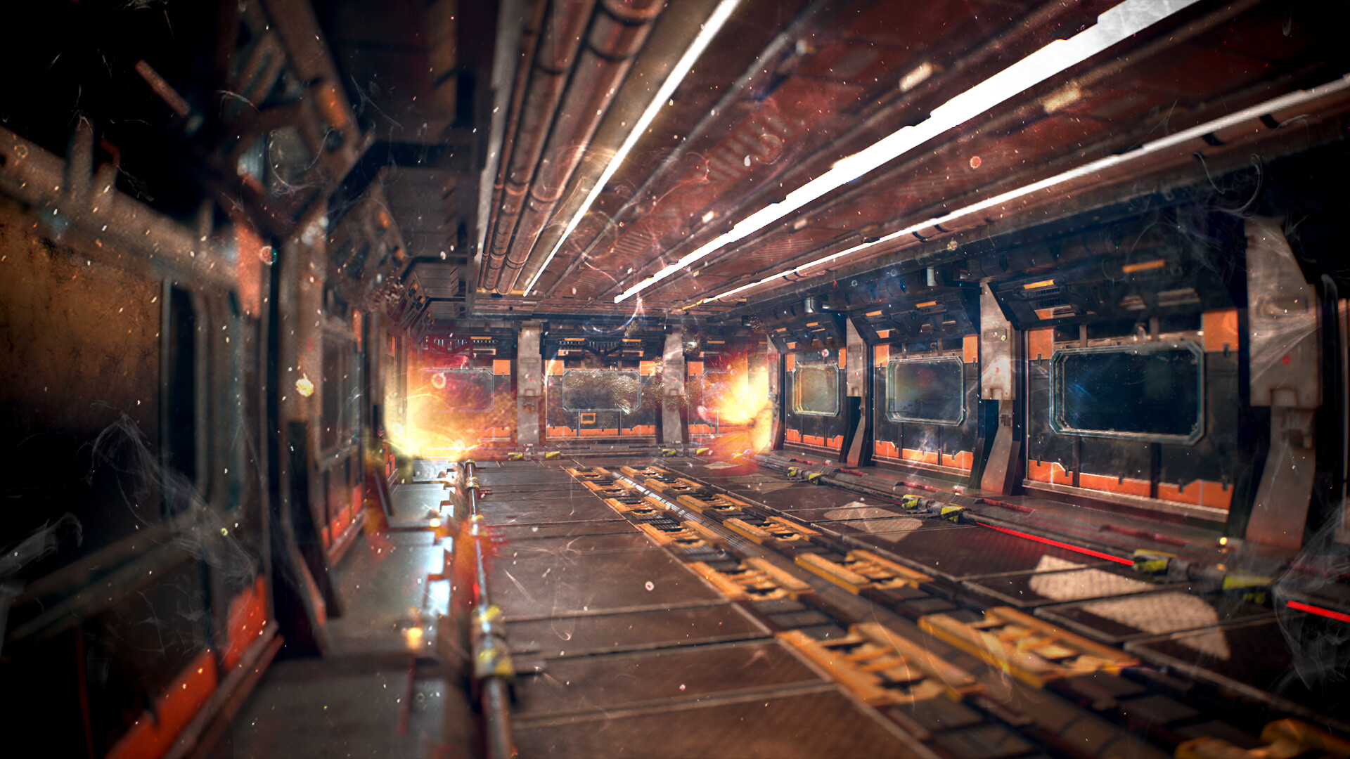 ArtStation - Modular Sci-Fi HALL