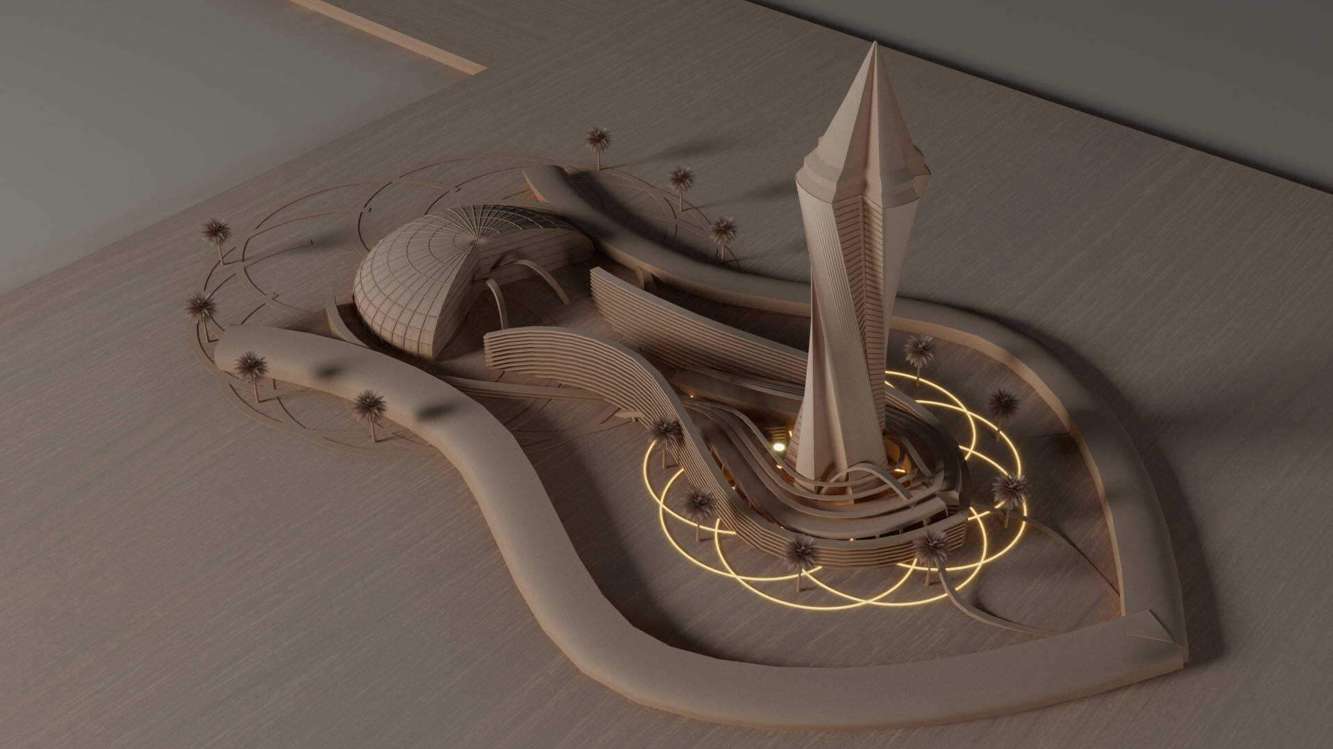 ArtStation - Conceptual Architecture Model