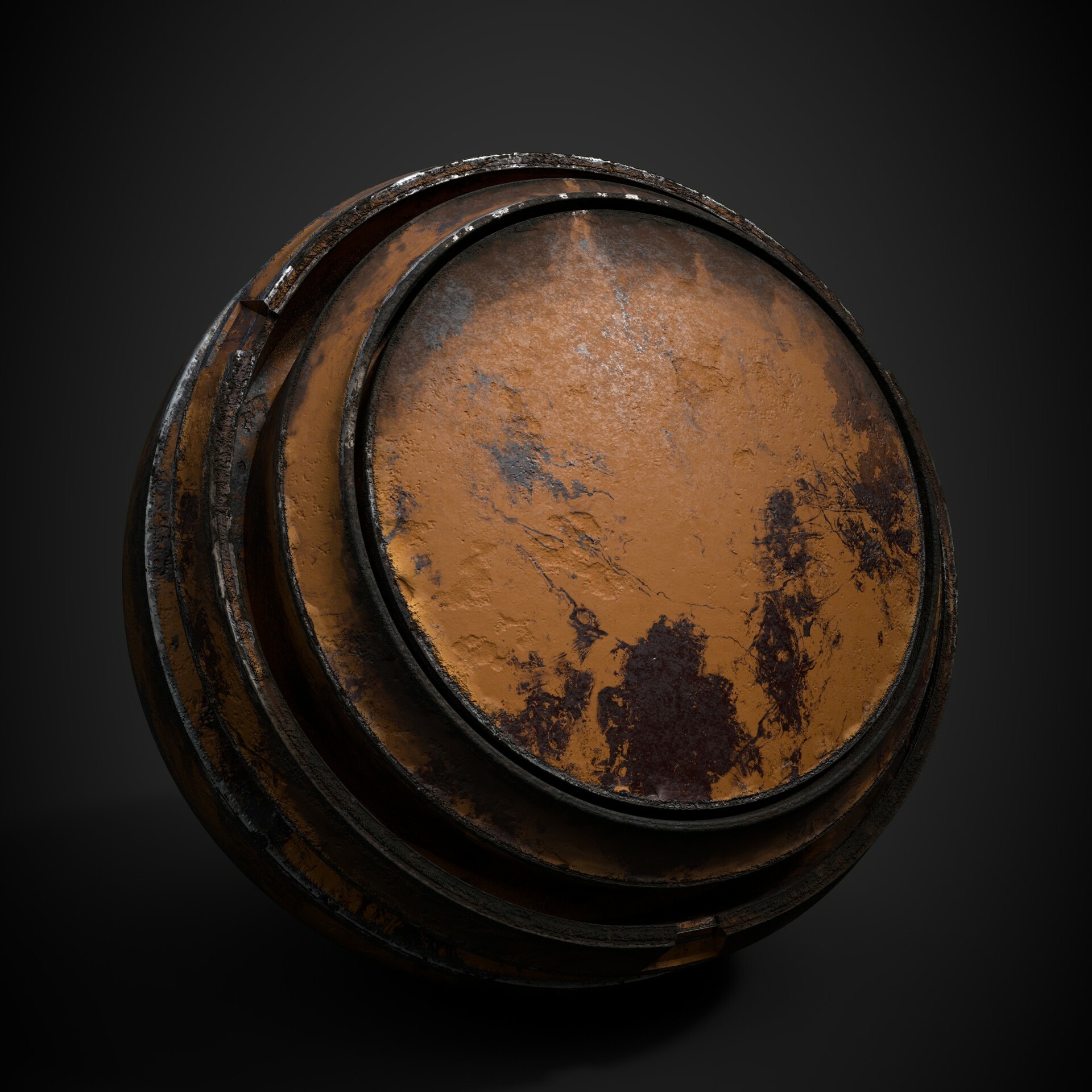 ArtStation - Substance Painter - Worn Painted Metal