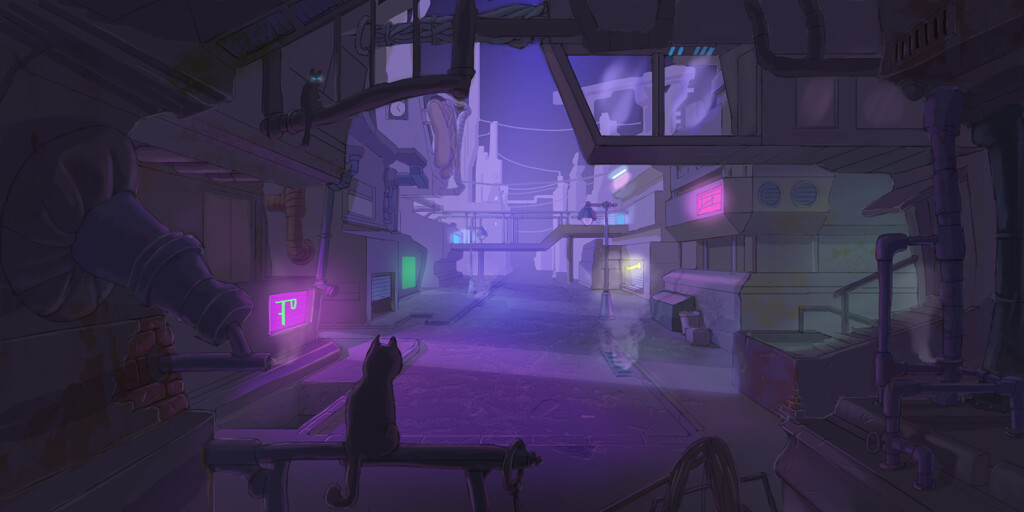 ArtStation - Street cats