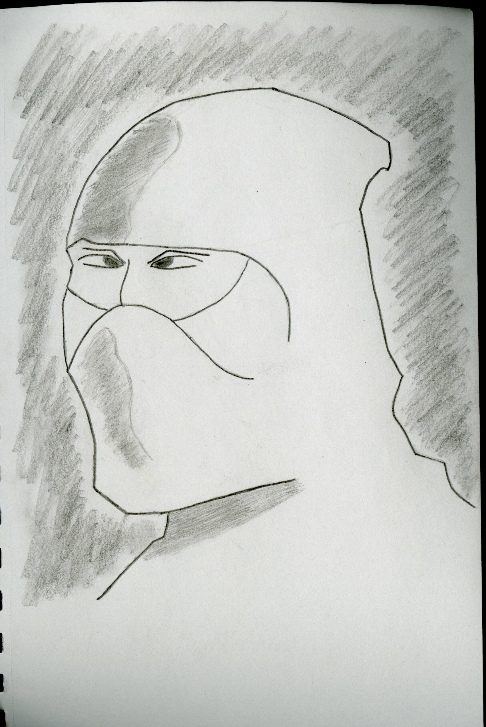 ArtStation - Ninja drawing