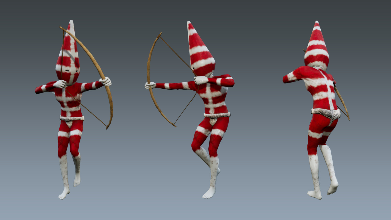 Oscar Cerda Riquelme - Selknam Archer