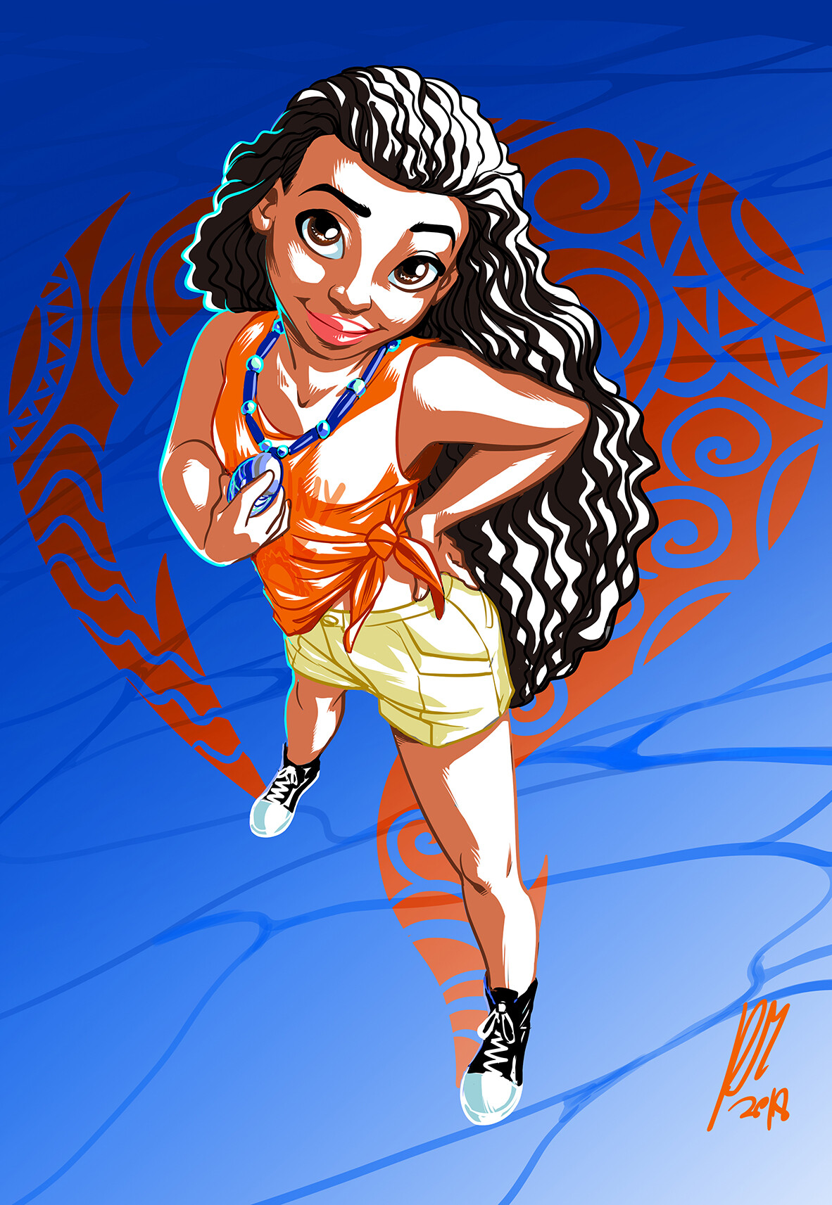 ArtStation - MOANA Casual