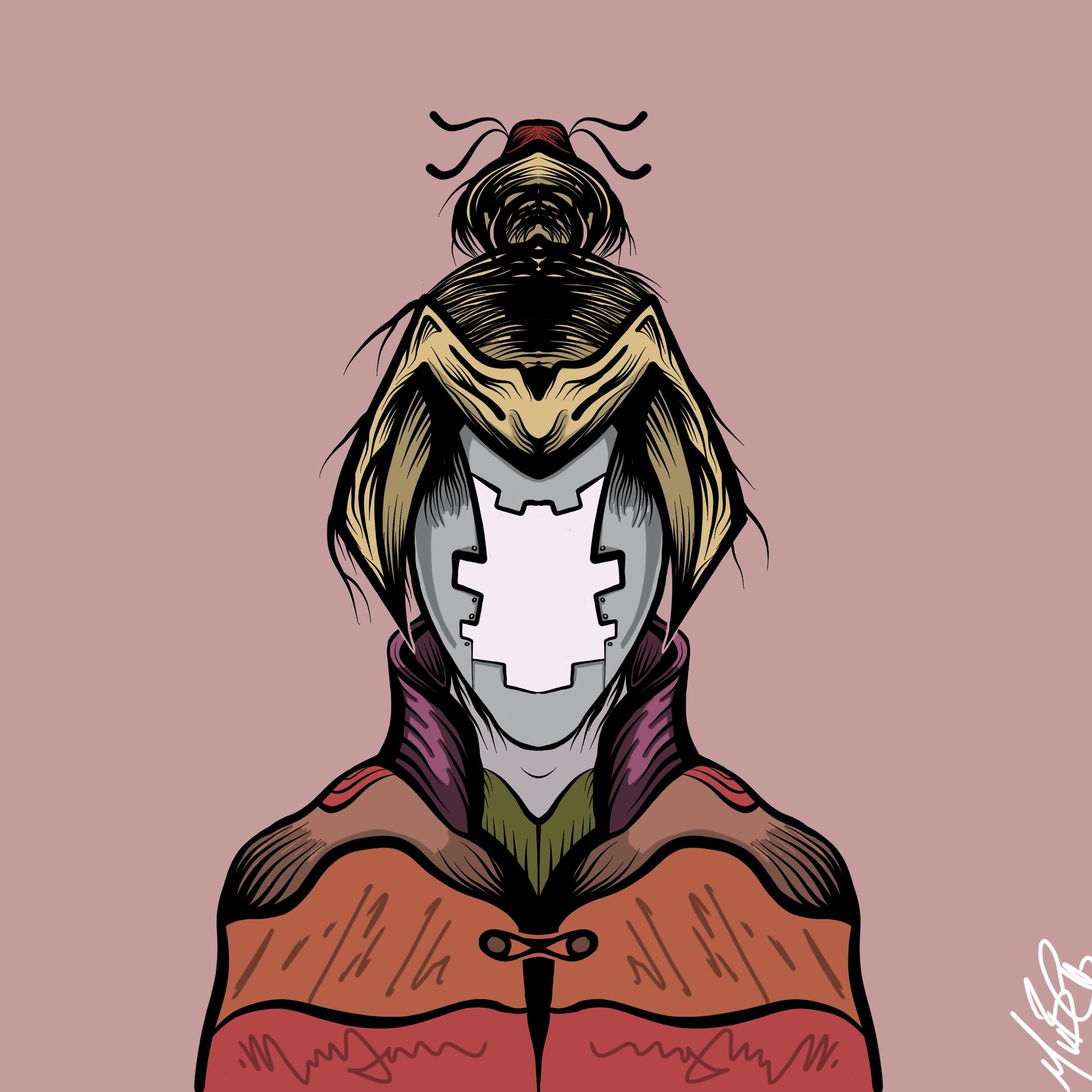 ArtStation - No Face Samurai