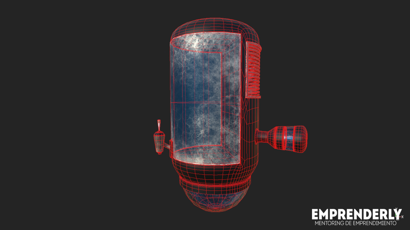 Michelle E. - Futuristic juice dispenser