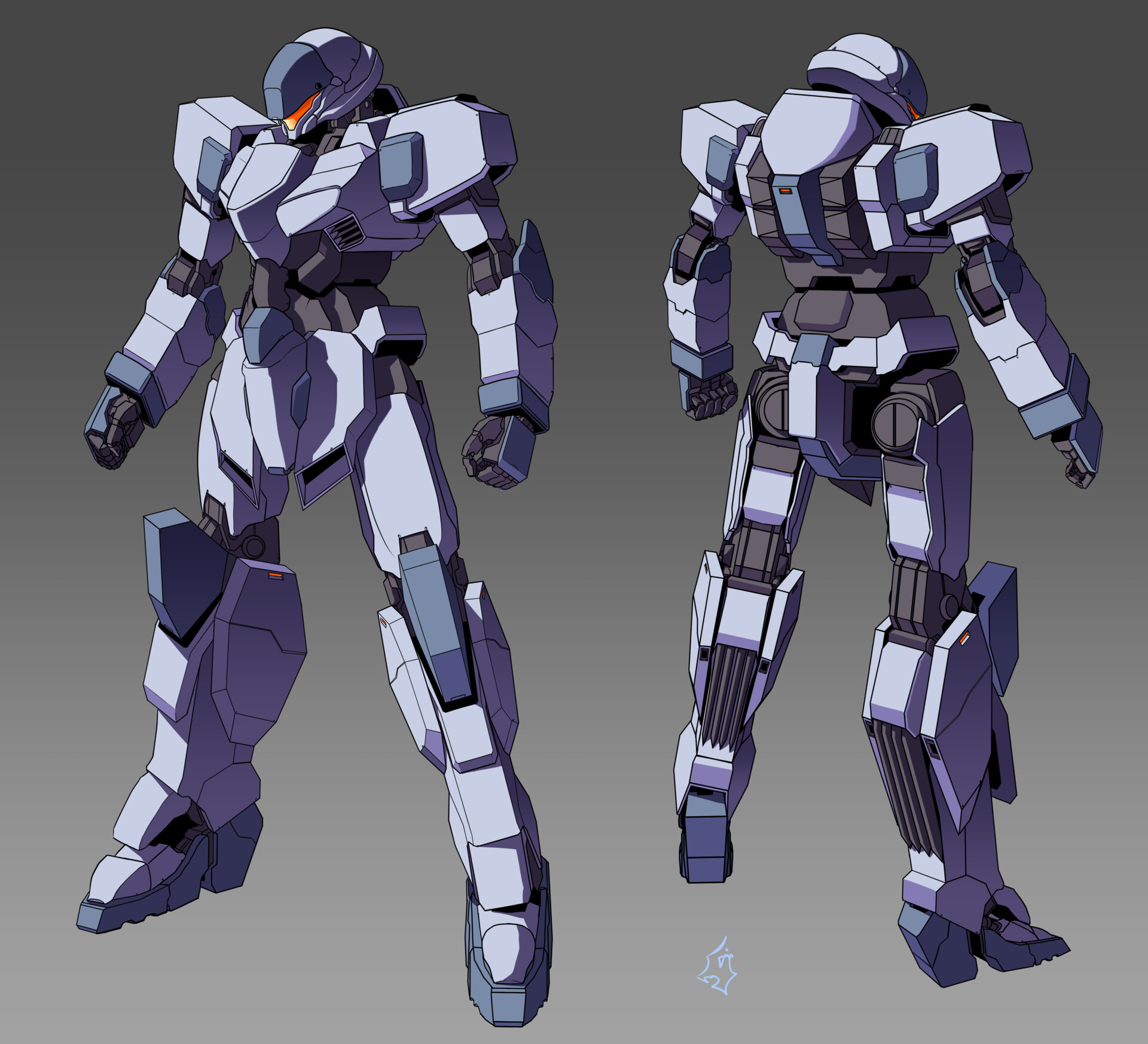 ArtStation - Mech Commission work