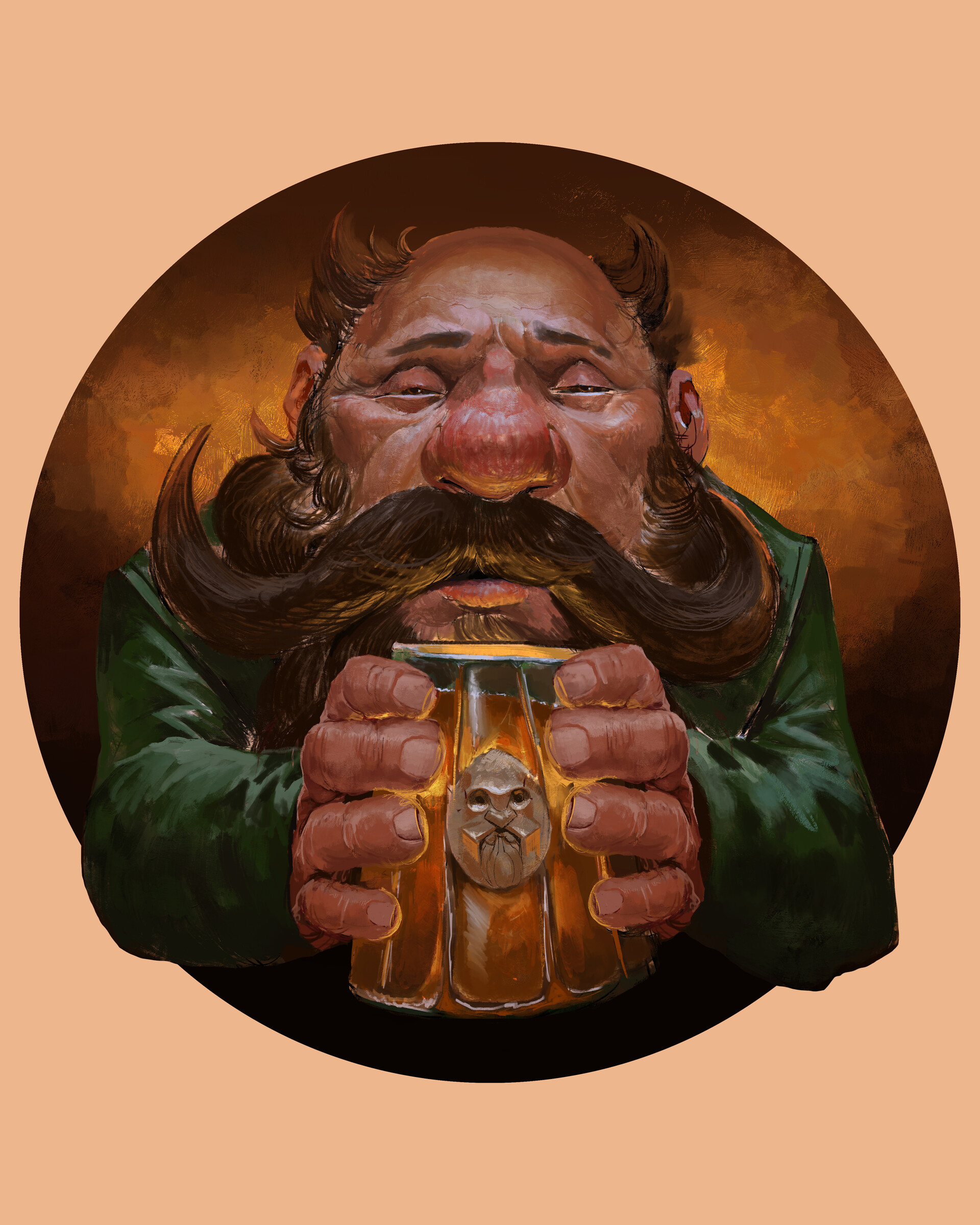 Porter by Henrik Rosenborg : r/ImaginaryDwarves