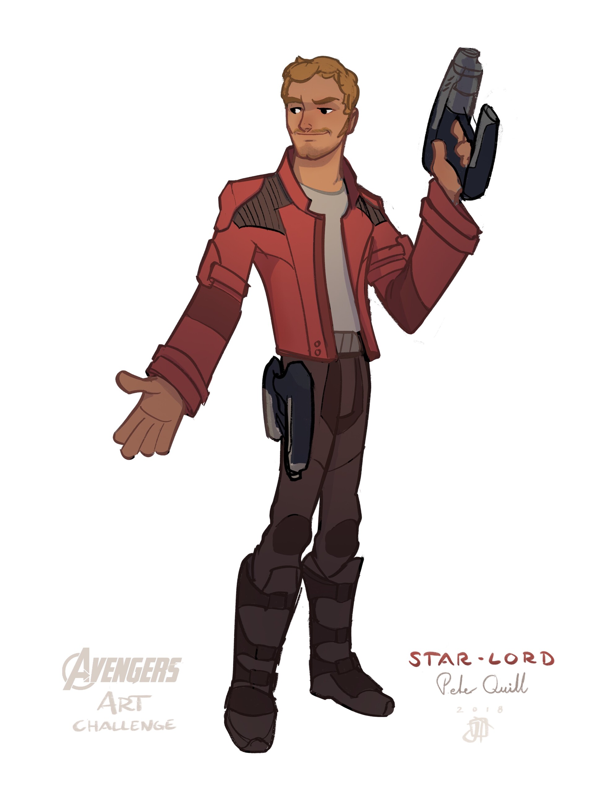 ArtStation - Star-Lord (Avengers Art Challenge # 1)