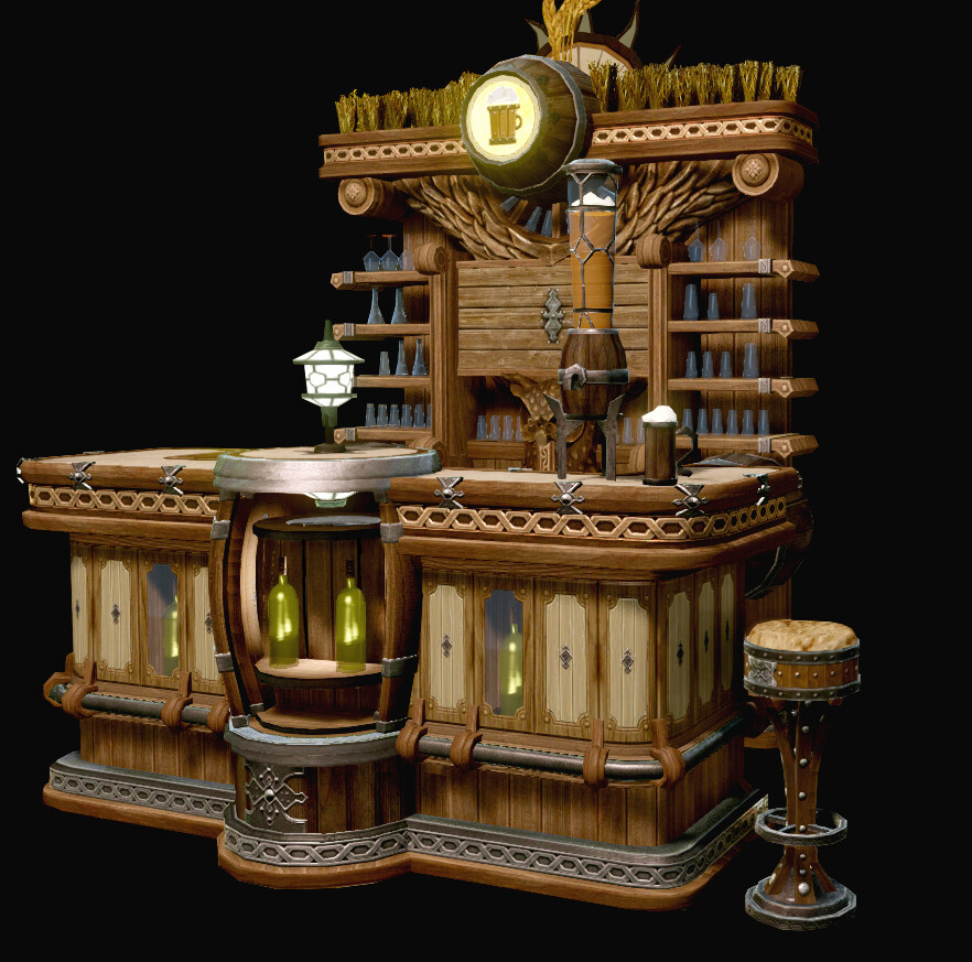 ArtStation - Bar_Table